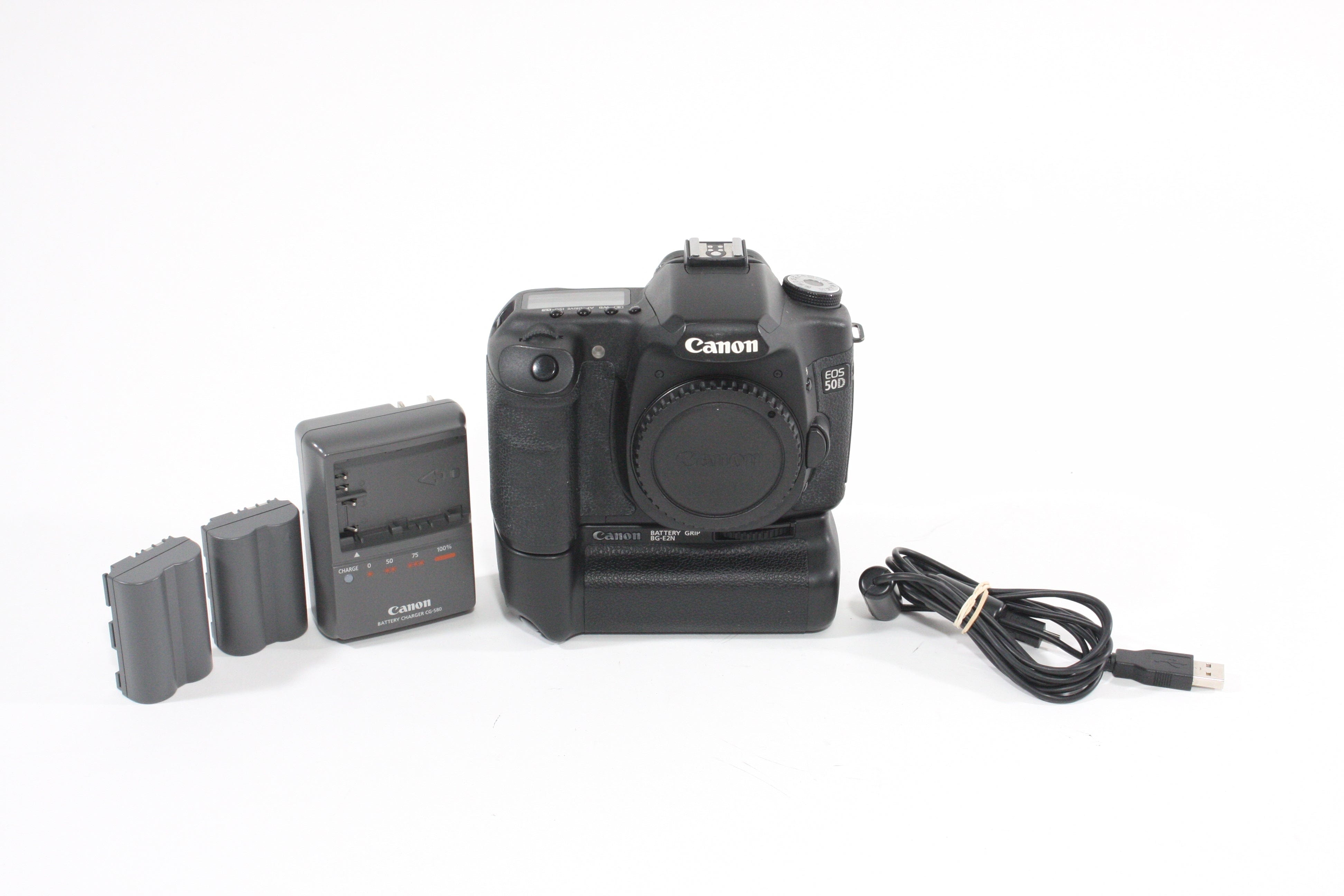 Canon EOS 50D with BG-E2N Battery Grip - Shutter Count 24793 – Camera Exchange