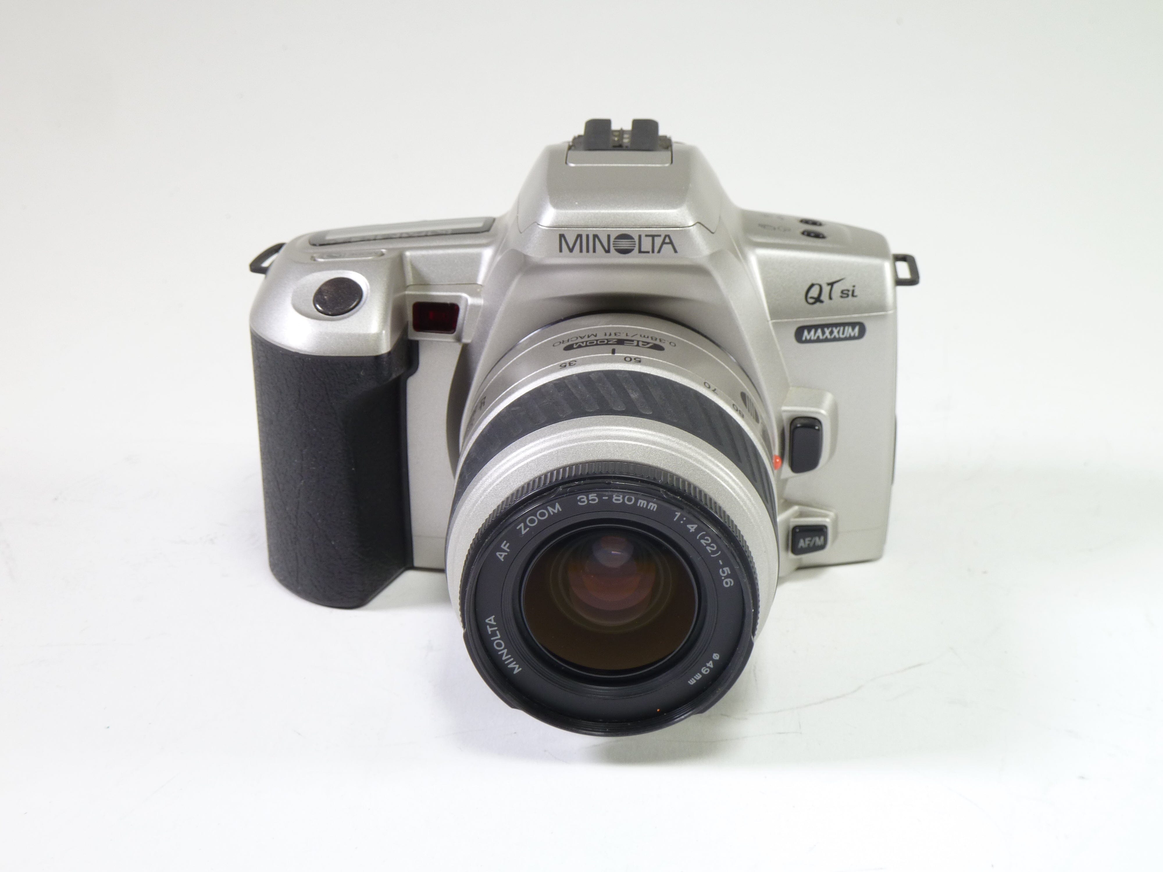 Minolta Maxxum QT si 35mm SLR w/35-80mm F4-5.6 AF Zoom Lens – Camera Exchange