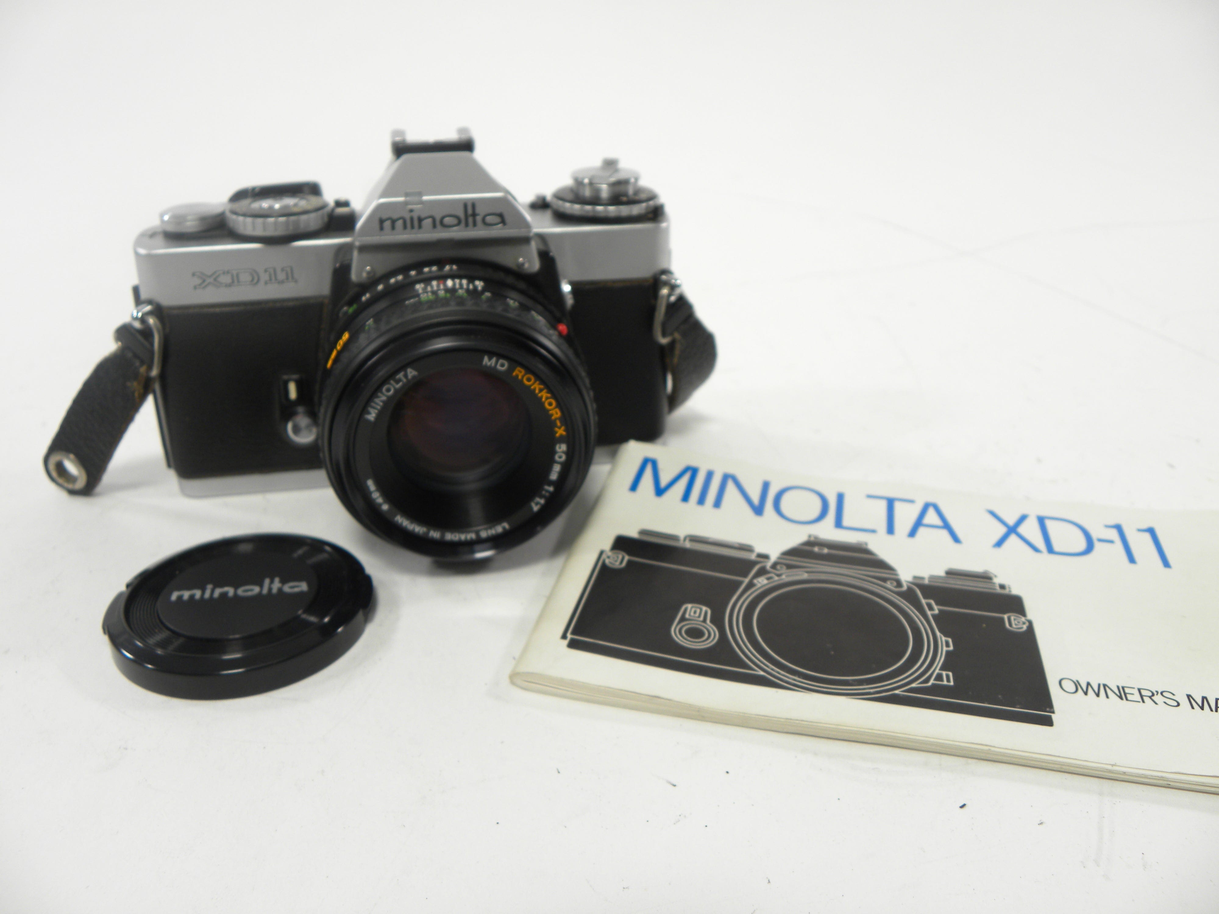 Minolta XD-11 35mm SLR w/MD Rokkor-X 50mm f1.7 – Camera Exchange