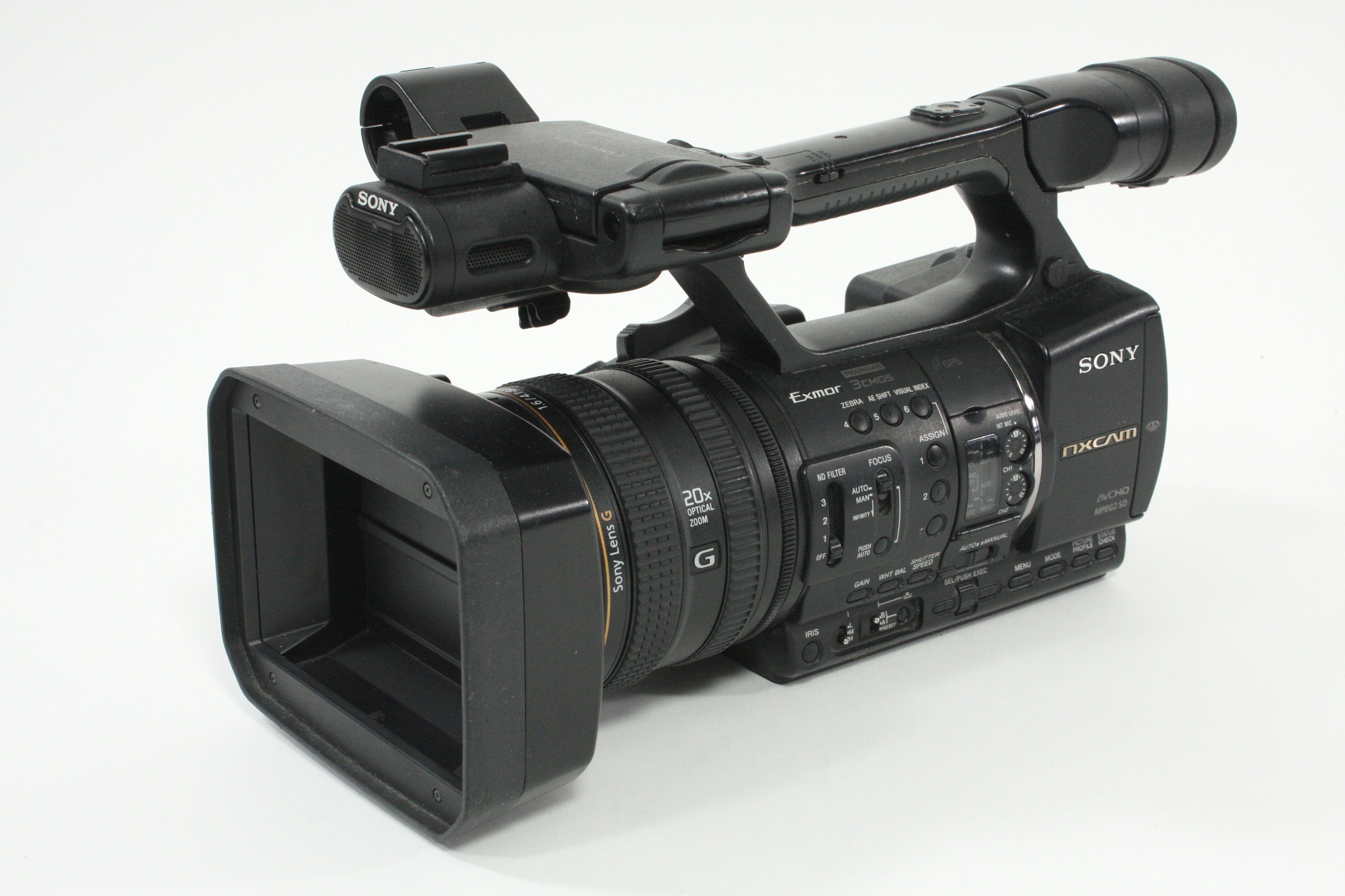 Sony HXR-NX5U NXCAM Professional Camcorder - 1150 hours usage -selling – Camera Exchange