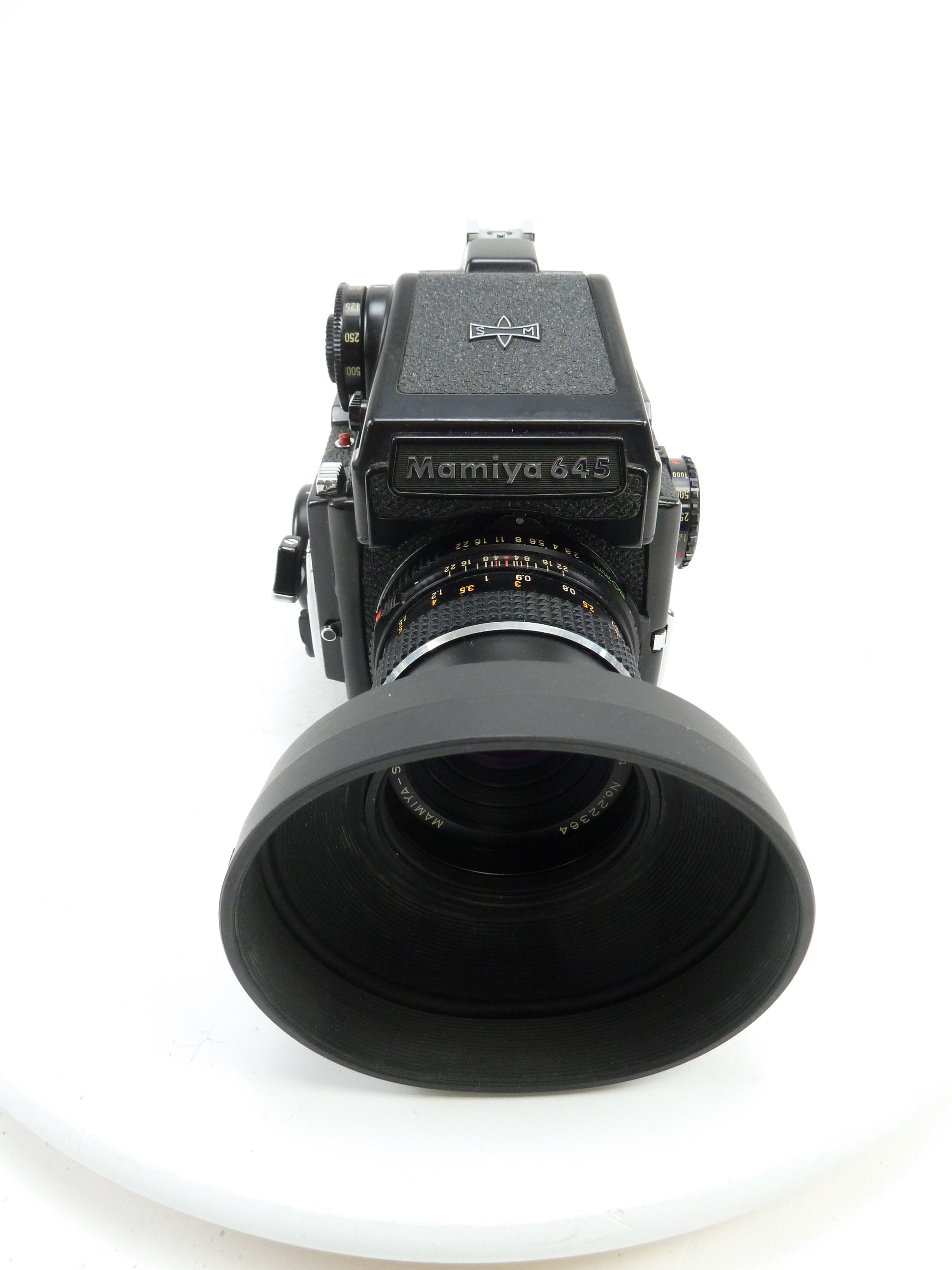 Mamiya M645 1000S Kit with CDS Prism Finder and 80MM F2.8 C Lens – Camera Exchange