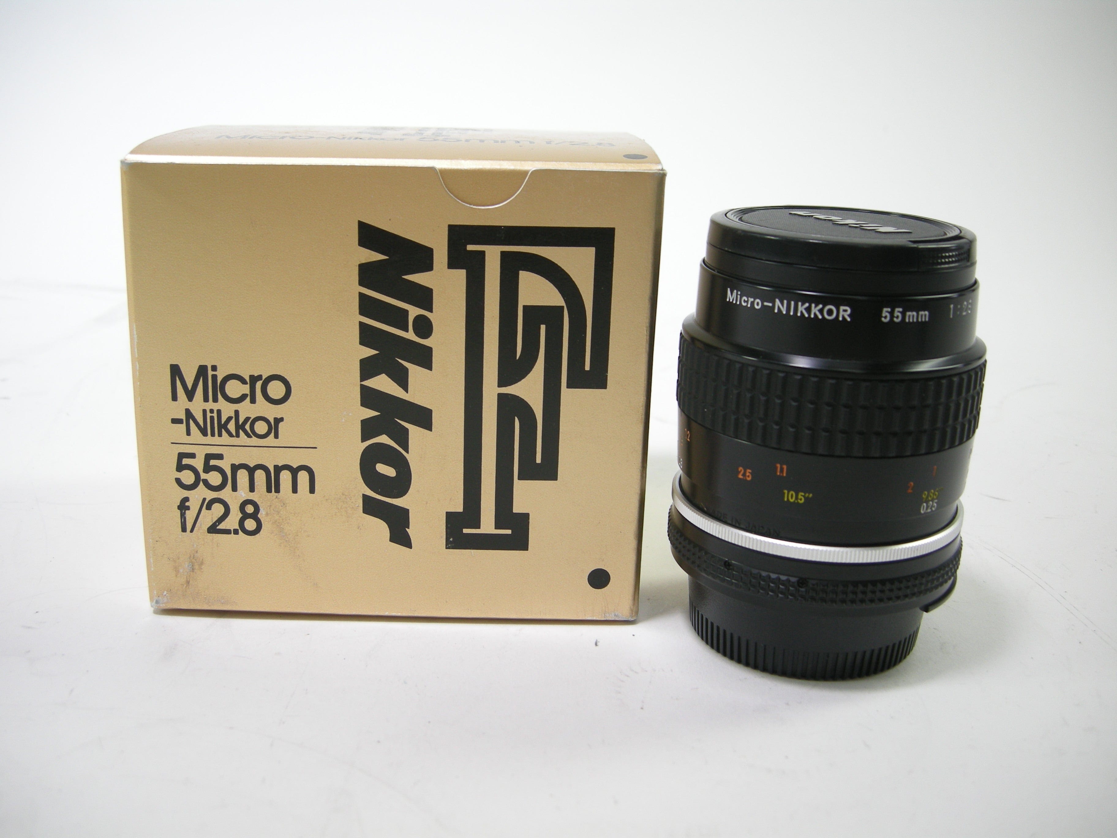 Nikon Micro-Nikkor 55mm f2.8 lens – Camera Exchange