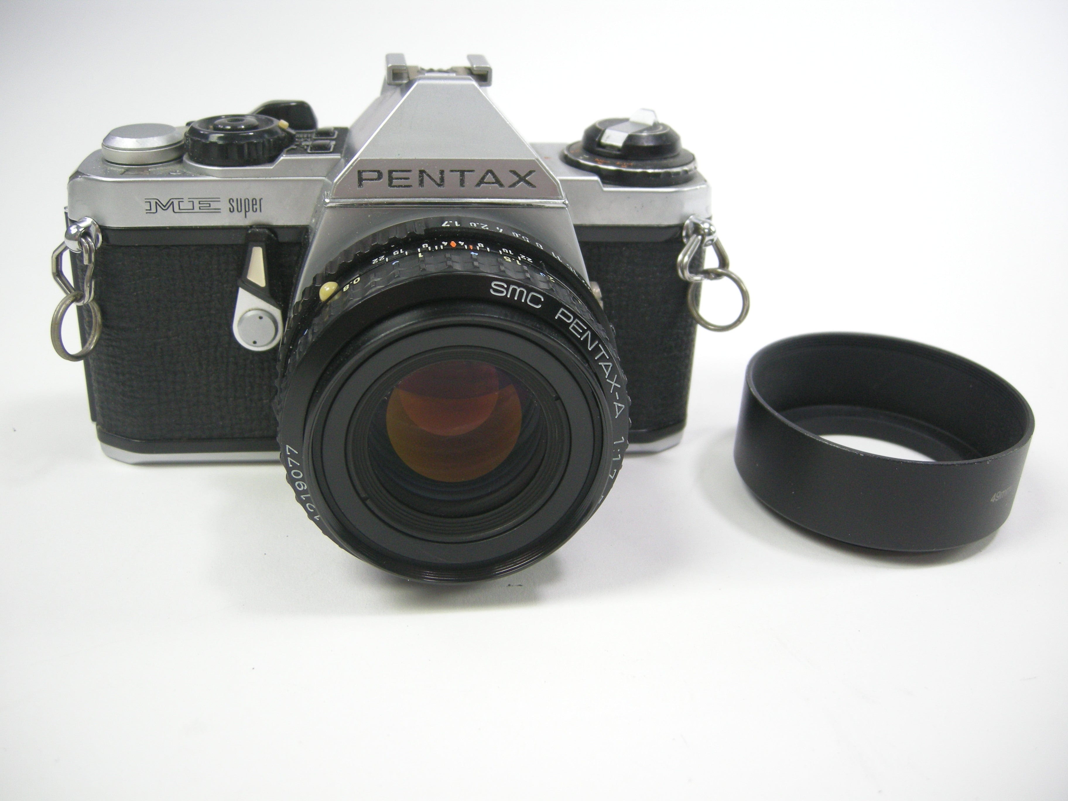 Pentax ME Super 35mm SLR w/SMC Pentax-A 50mm f1.7 – Camera Exchange