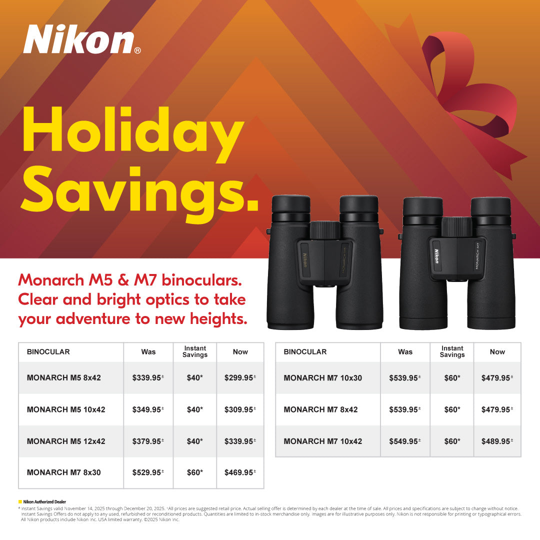 Nikon Monarch M5 and M7 Binoculars – Camera Exchange