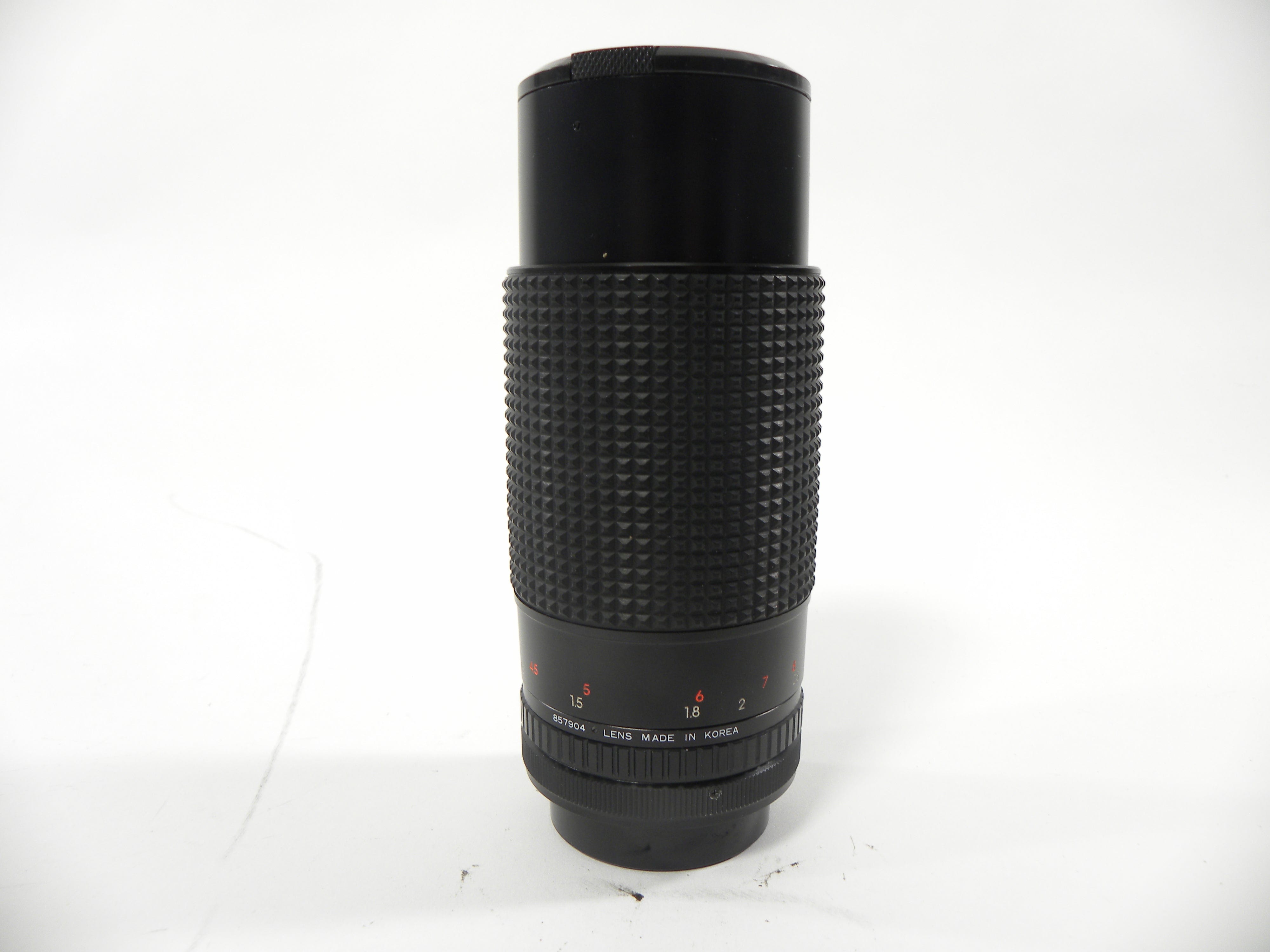 Albinar ADG MC Macro Zoom 80-200mm f3.9 Canon FD mount – Camera Exchange