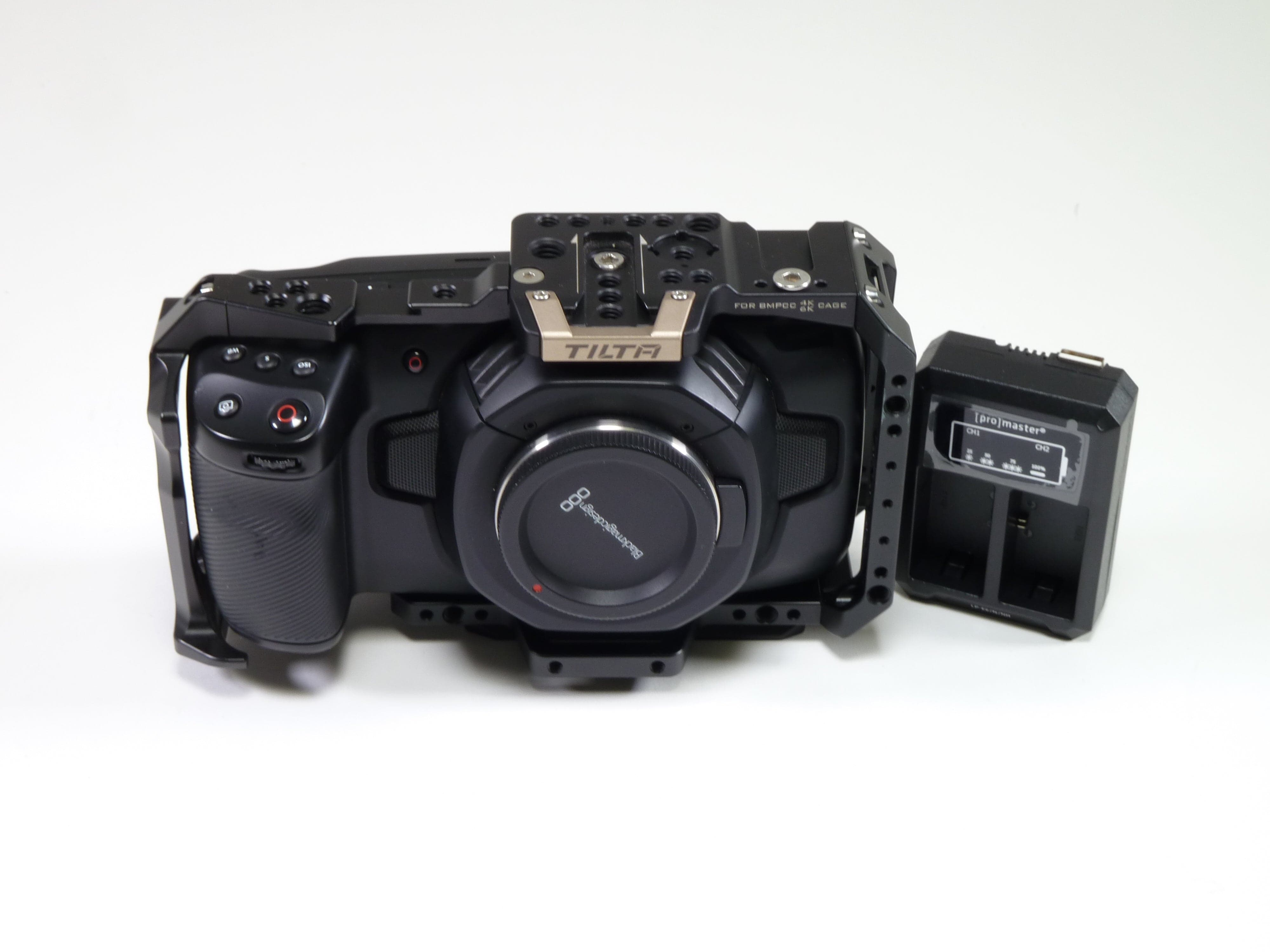 Black Magic Design Pocket Cinema Camera 4K with Tilta Cage – Camera ...