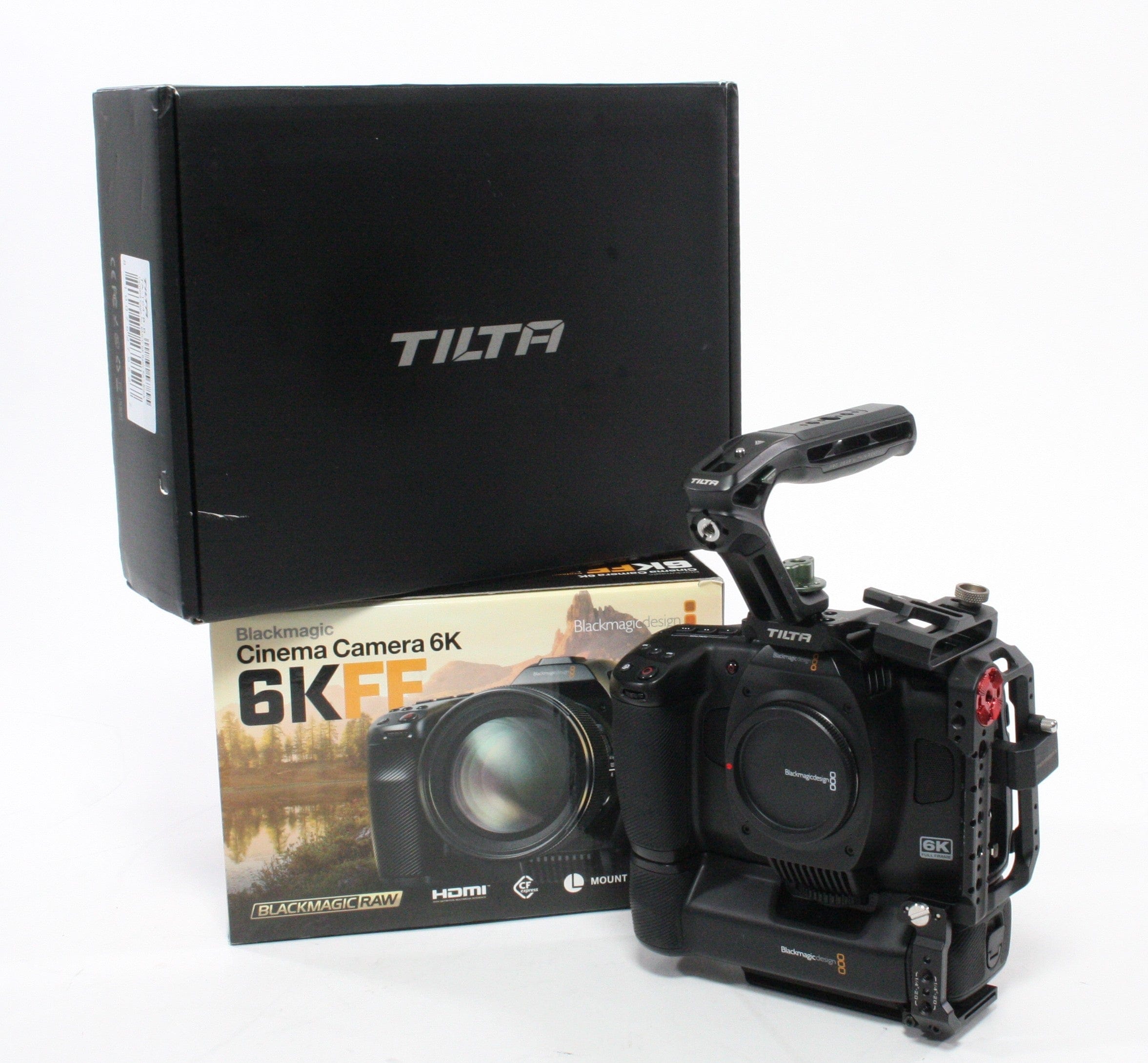 Blackmagic Cinema Camera 6K Full Frame w/ Tilta Cage Kit (Grips and Co ...