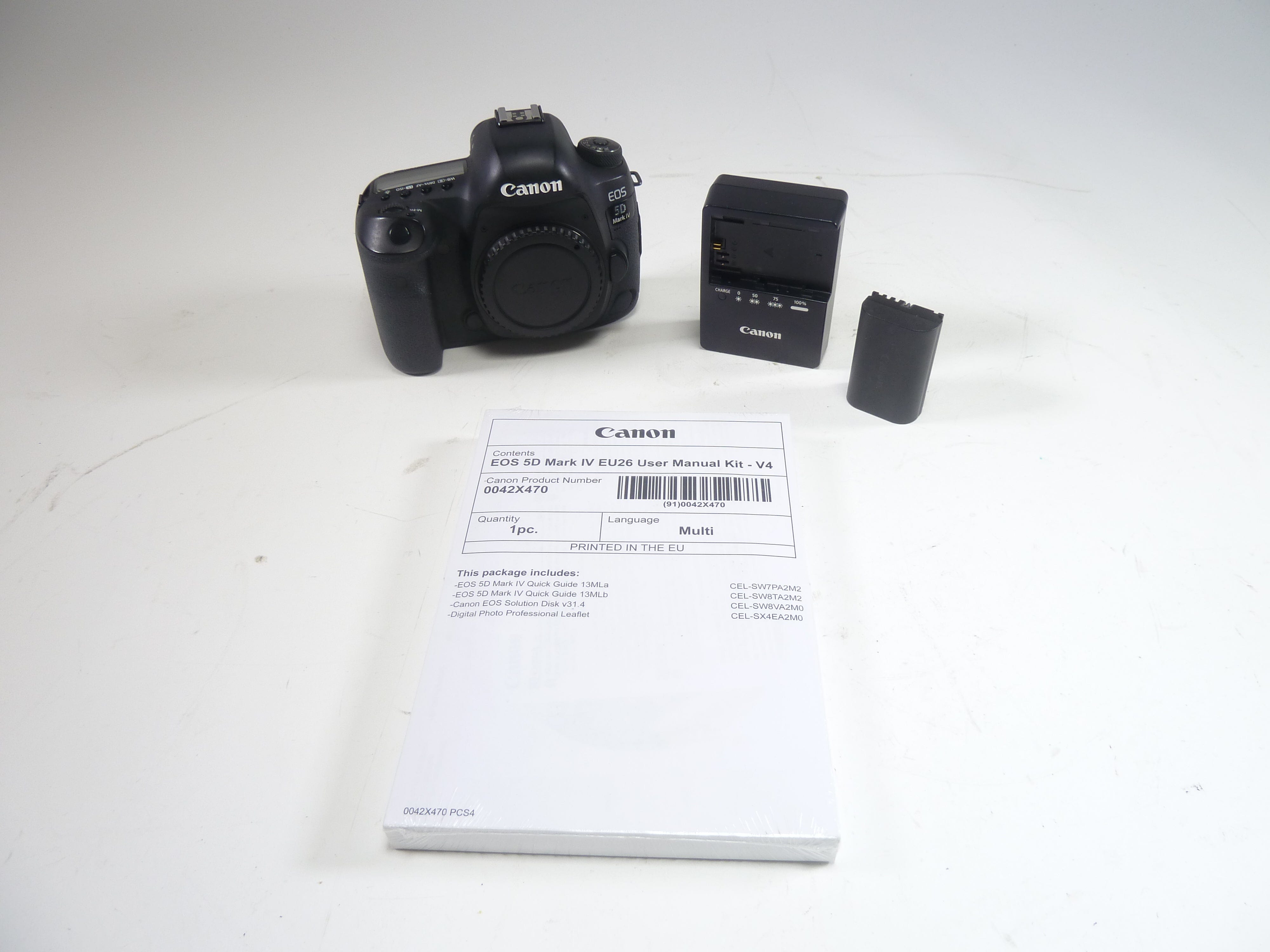 Canon 5D Mark IV Body Shutter Count 29467 – Camera Exchange