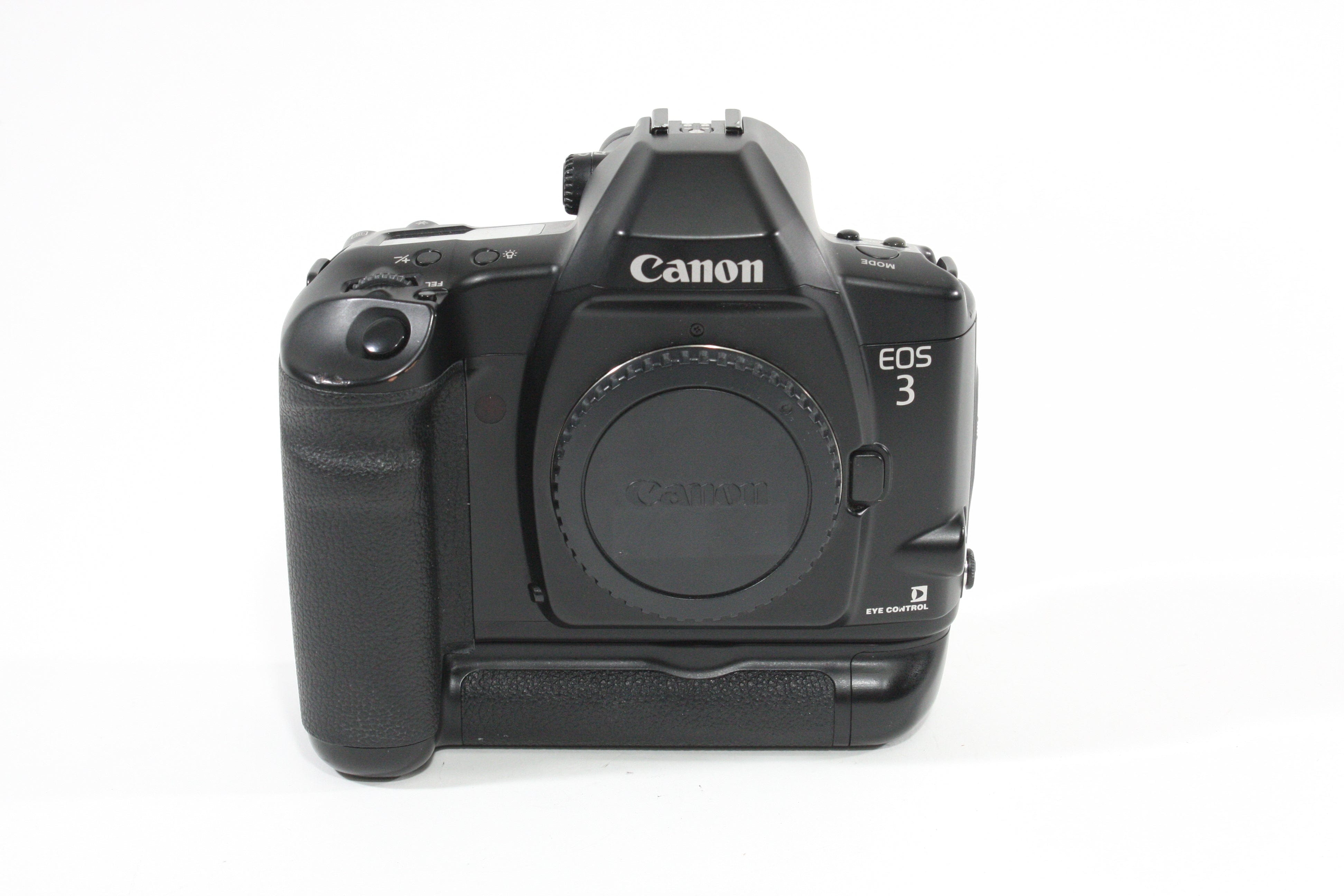 Canon EOS 3 w/ BP-E1 Battery Pack – Camera Exchange