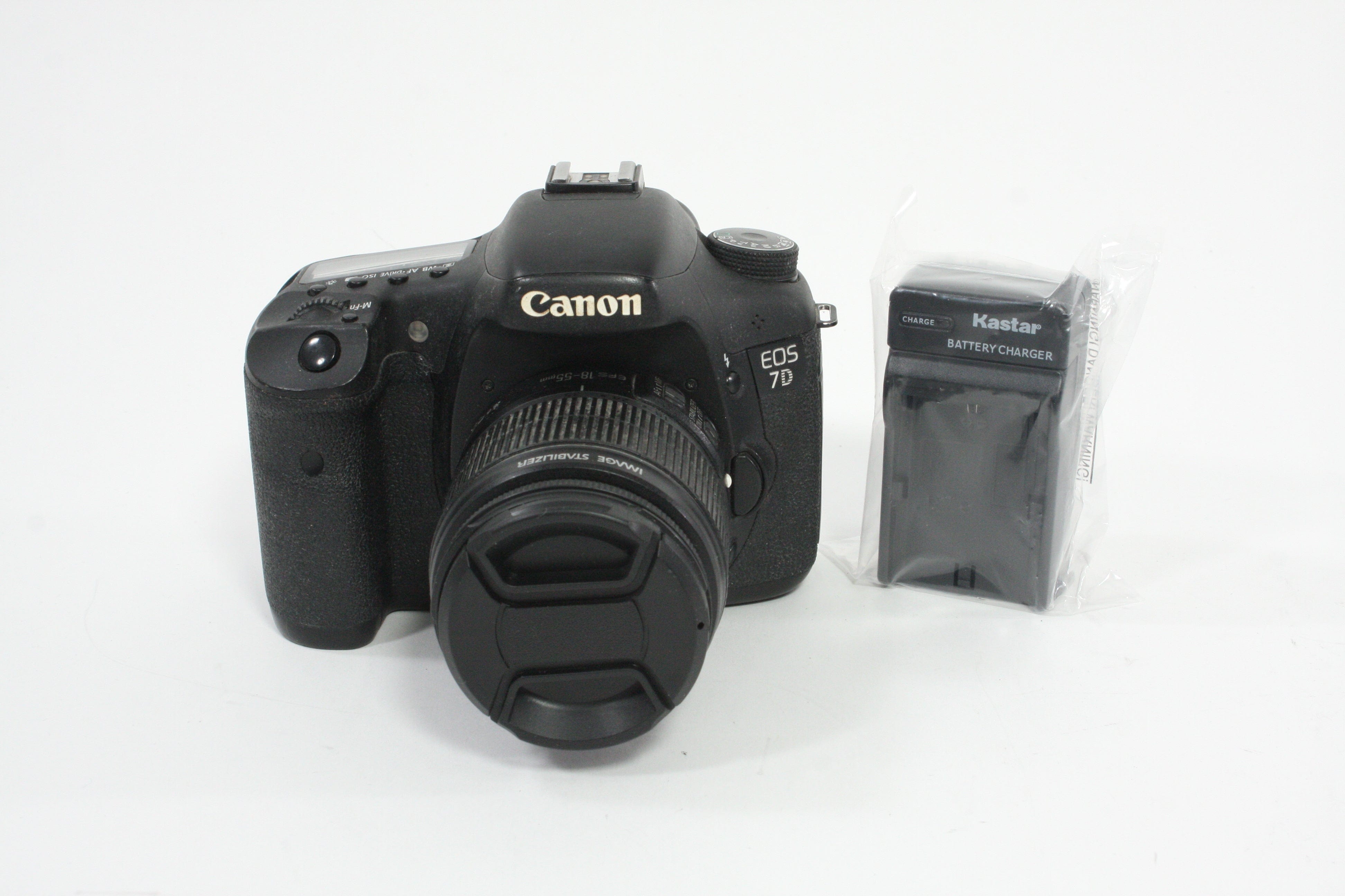 Canon EOS 7D w/EF-S 18-55mm F/3.5-5.6 Lens - Shutter Count 9914 ...