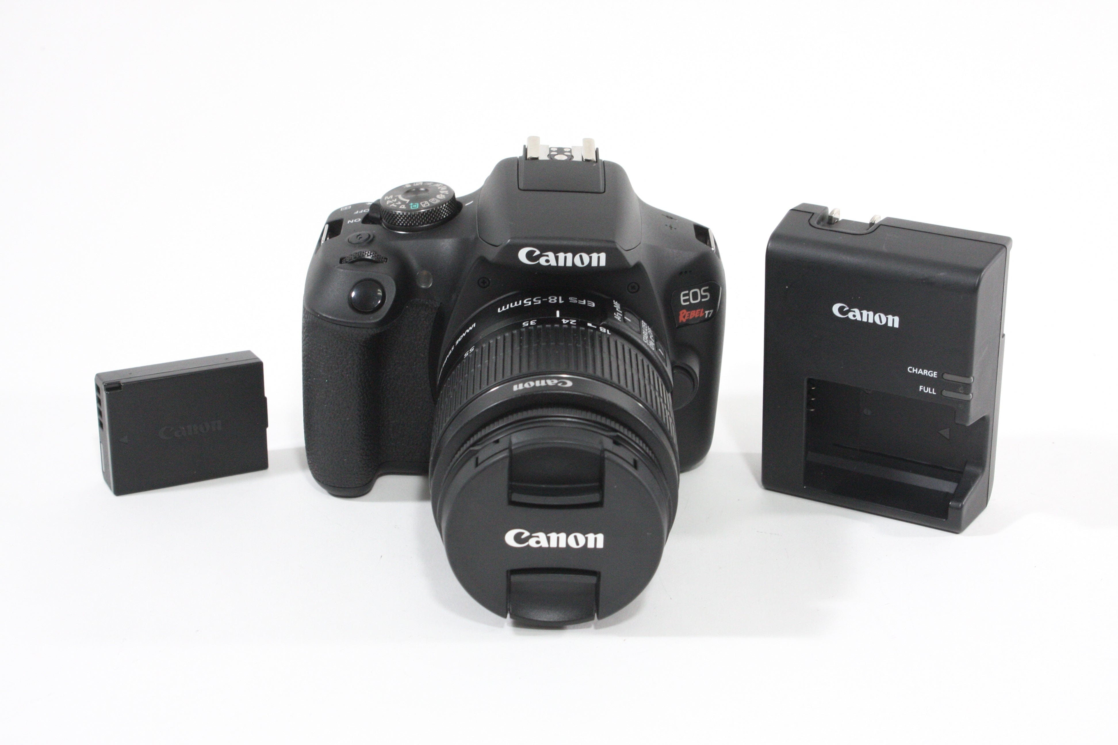 Canon EOS Rebel T7 w/18-55mm F3.5-5.6 STM Lens - Shutter Count 772 ...