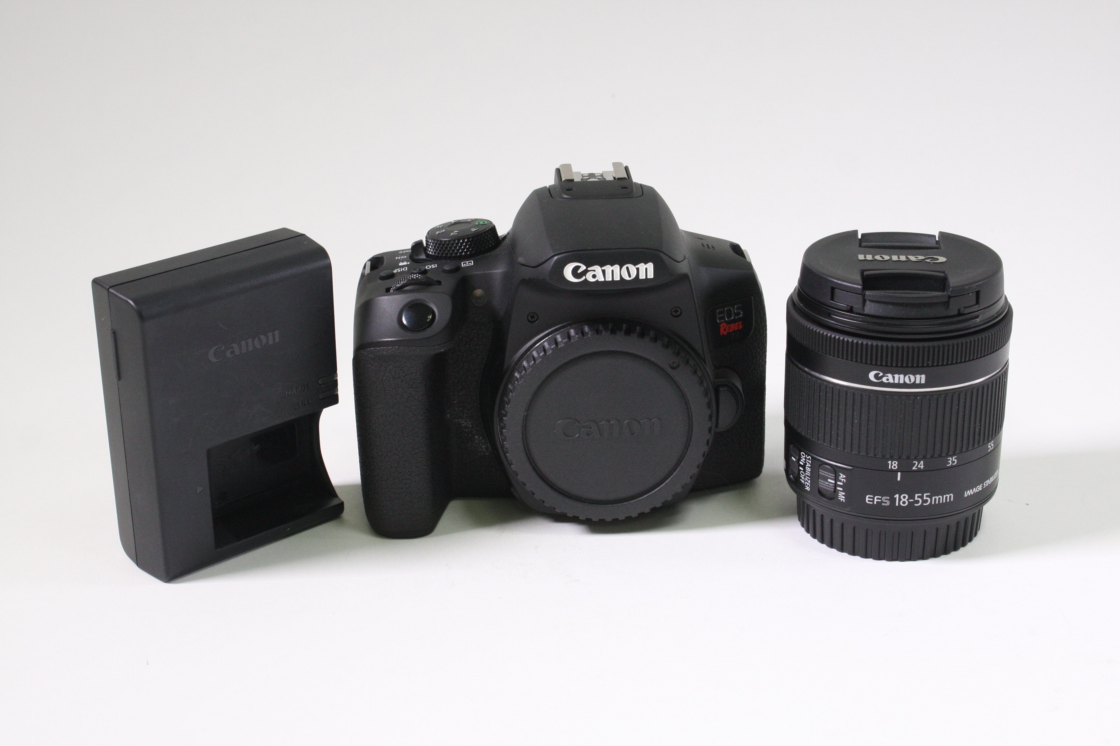 Canon EOS Rebel T8i w/18-55mm F4-5.6 IS STM - shutter count less than ...