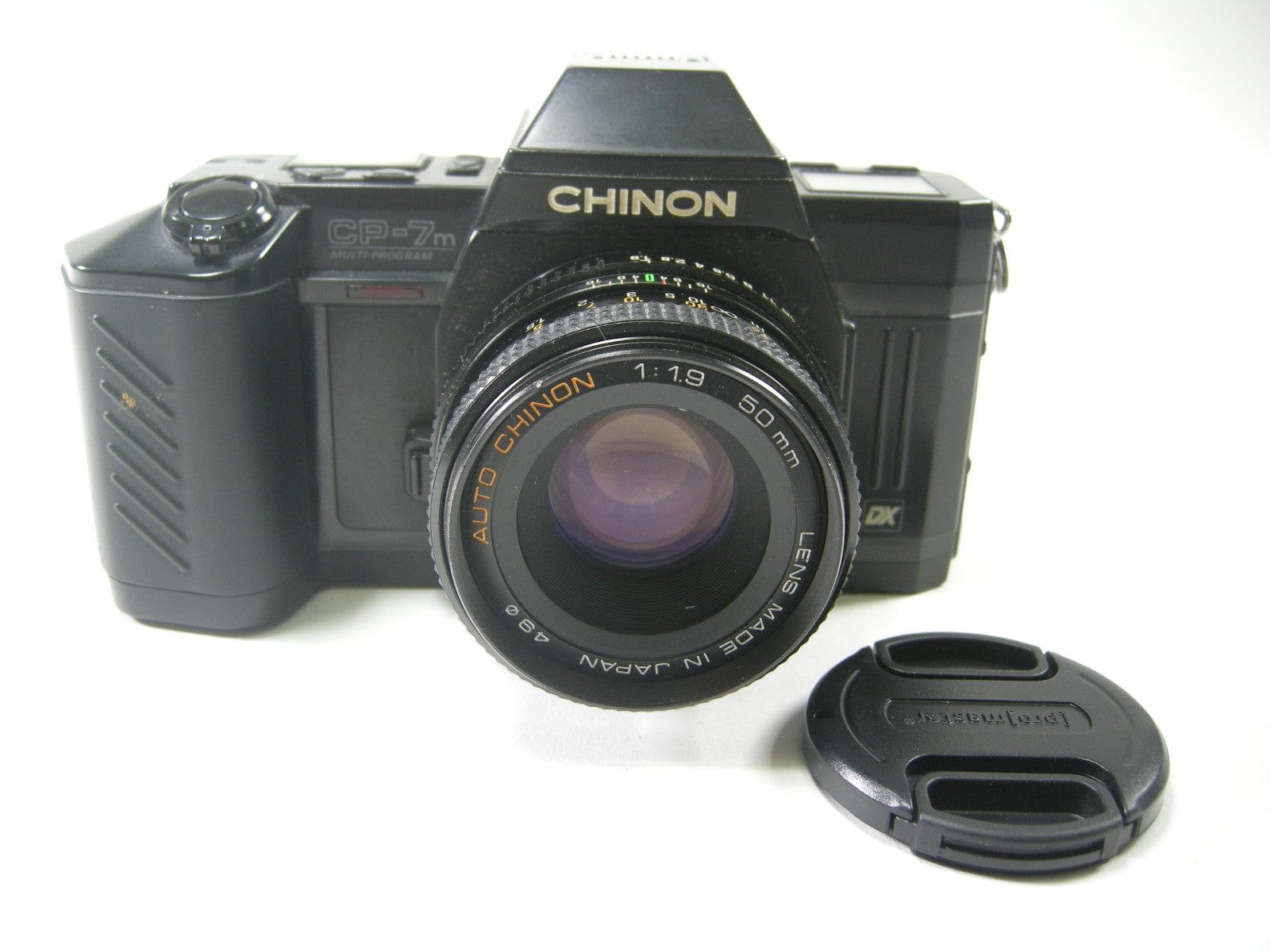 Chinon CP-7M 35mm SLR Multi Program w/50mm f1.9 – Camera Exchange