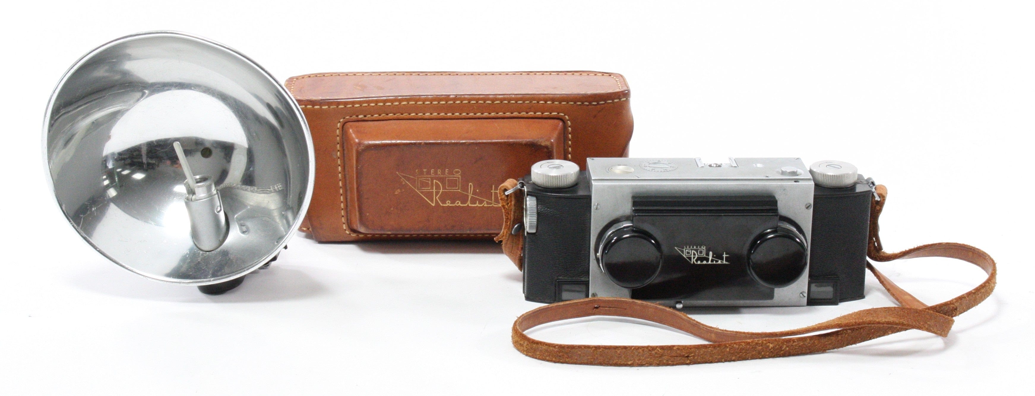 David White Stereo Realist Camera with Case/Flash – Camera Exchange