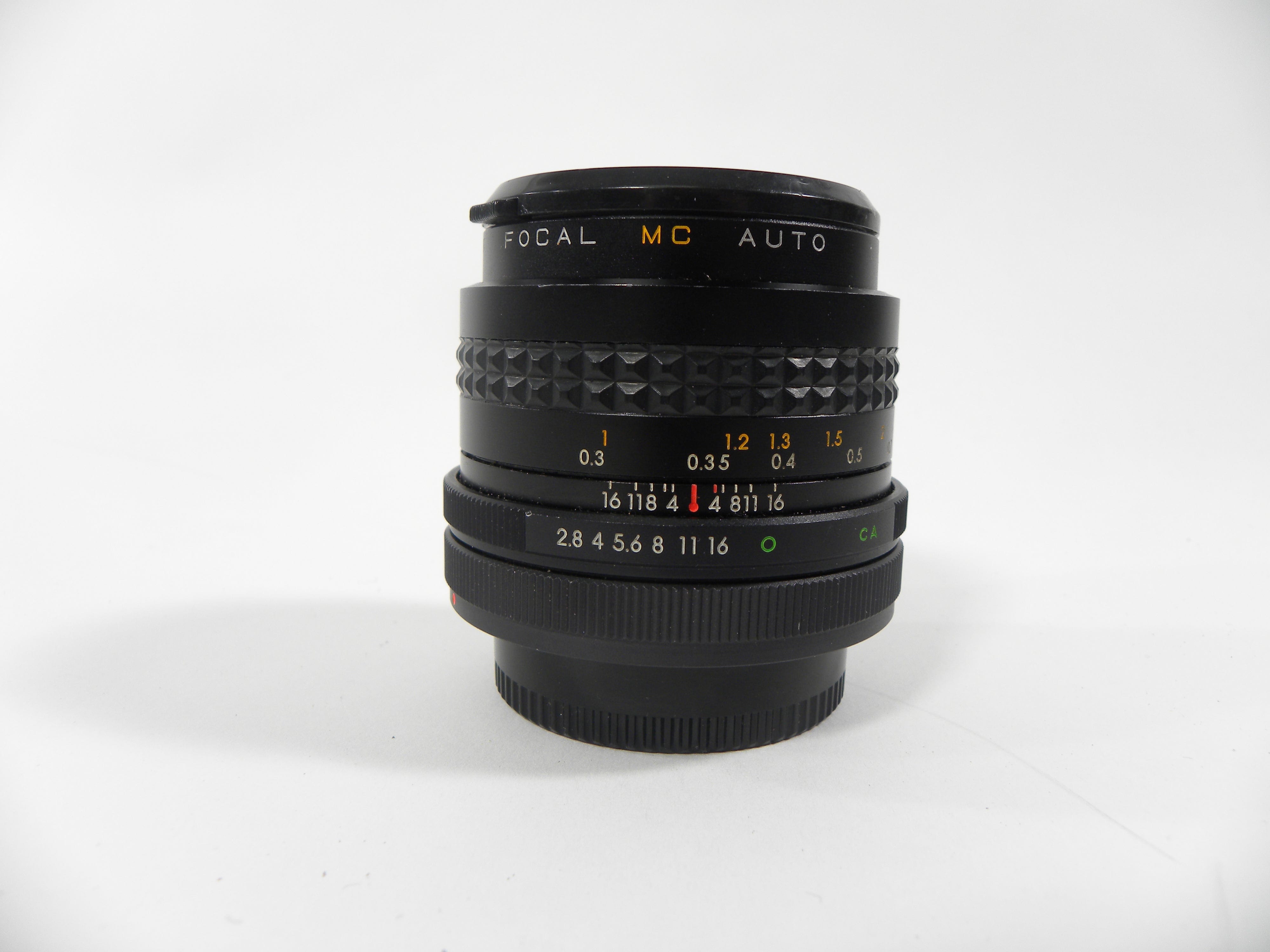 Focal MC Auto 28mm f2.8 Canon FD Mount – Camera Exchange