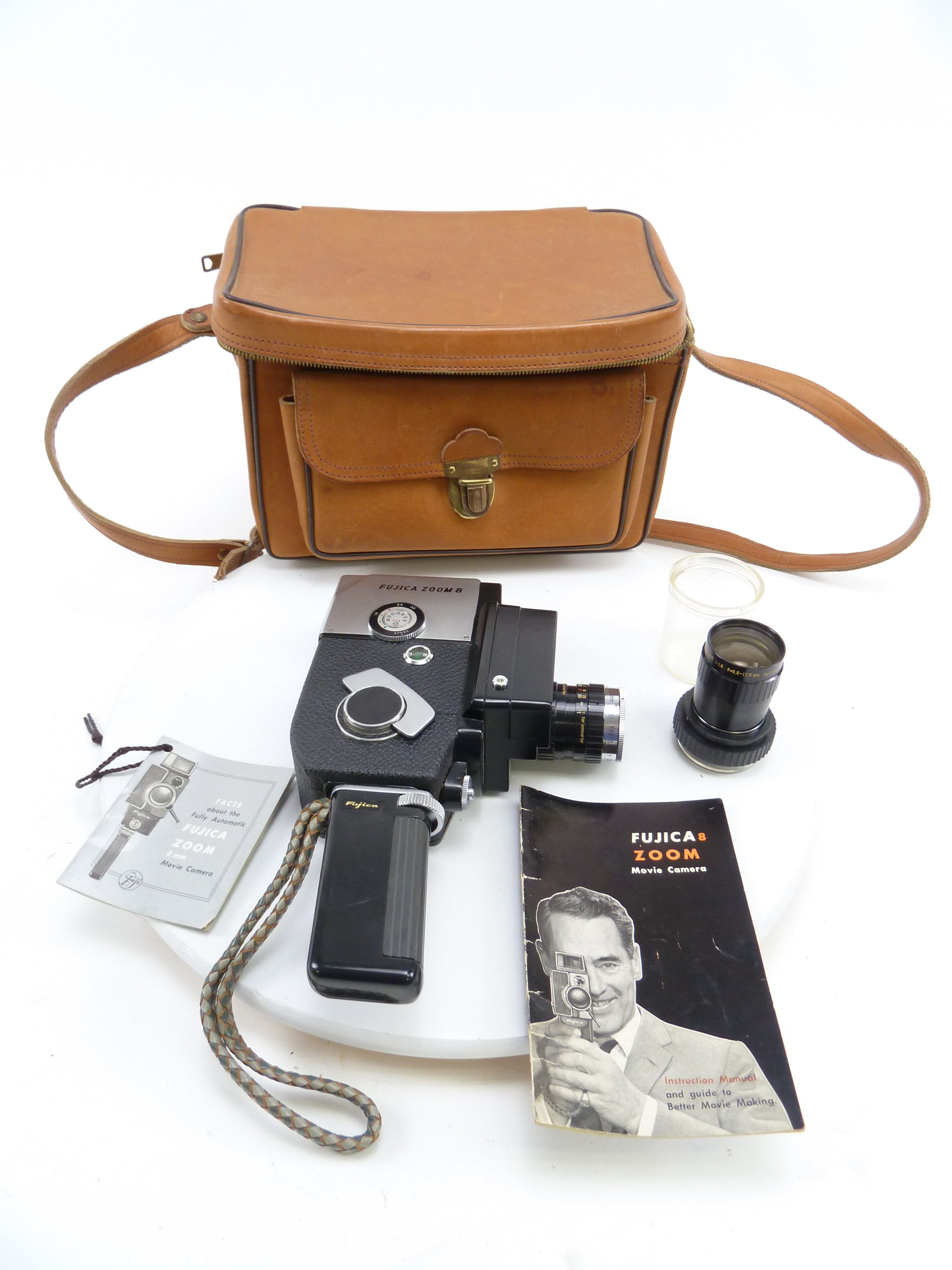 Fuji Zoom 8 Regular 8mm Movie Camera Kit AS-IS – Camera Exchange