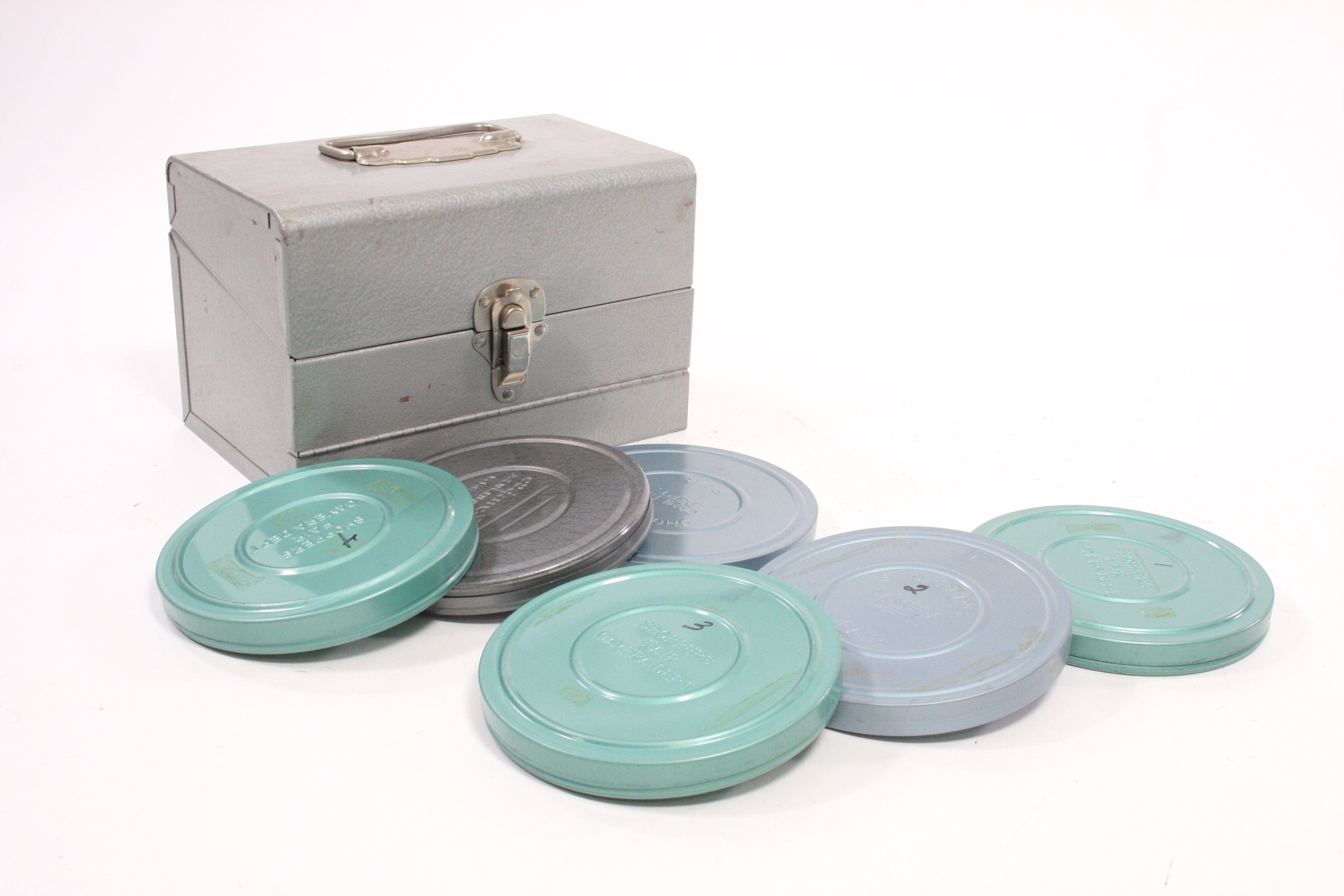 Generic 8mm Reel Case with 6x Metal Reels – Camera Exchange