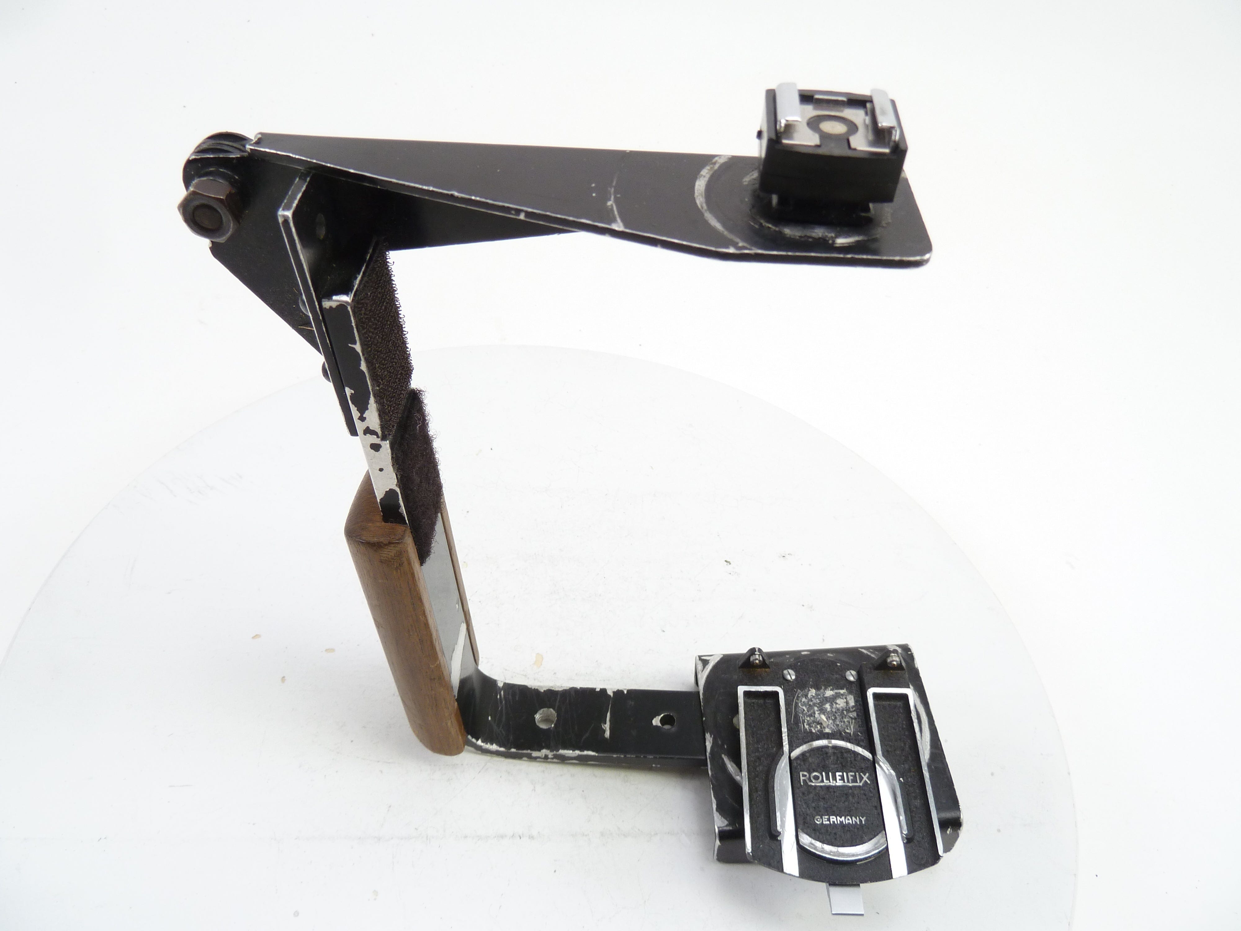 Generic Flash Bracket with plate for Rolleiflex TLR – Camera Exchange