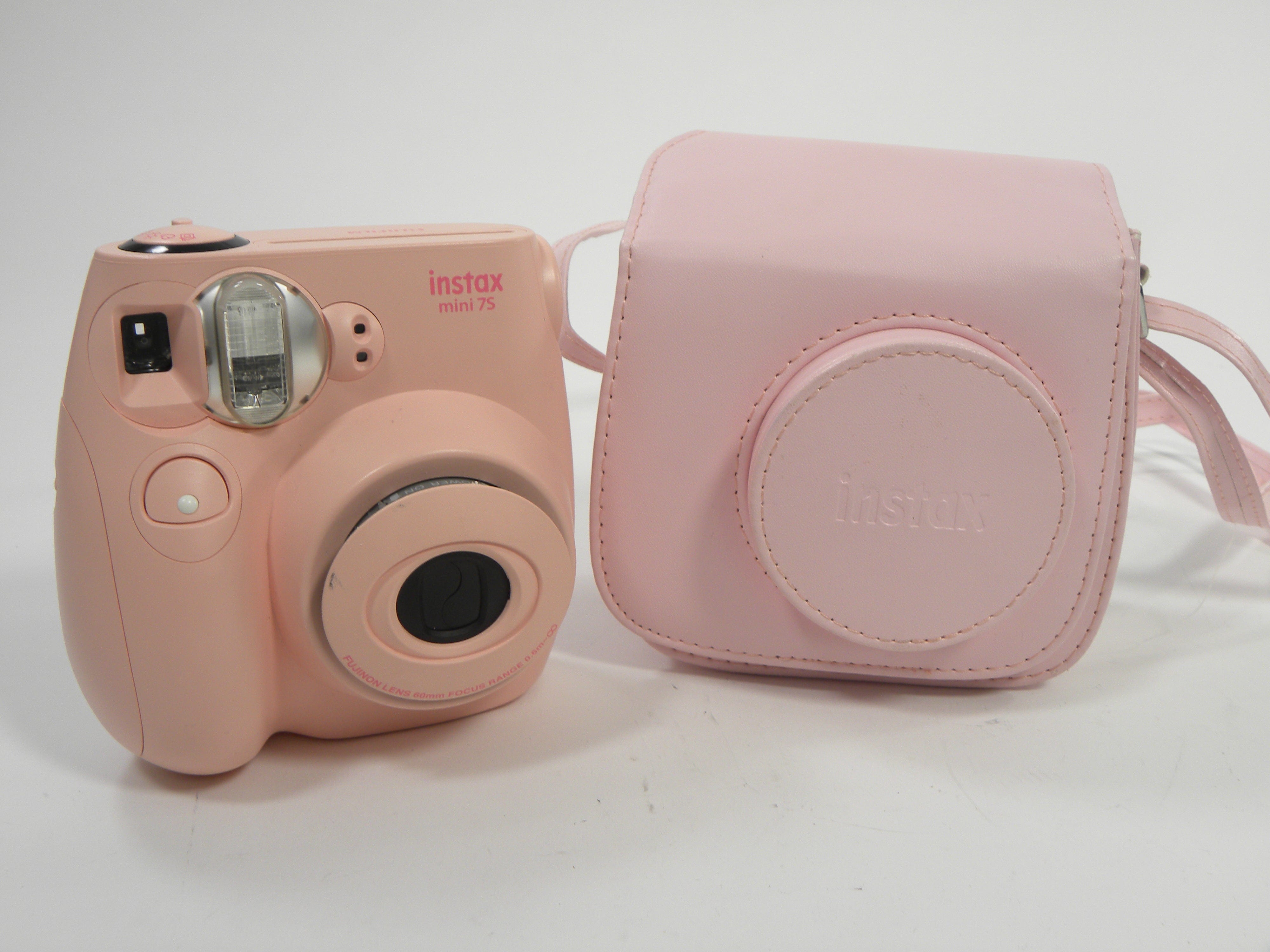 Instax Mini 7S Instant Camera (Pink) in Case – Camera Exchange