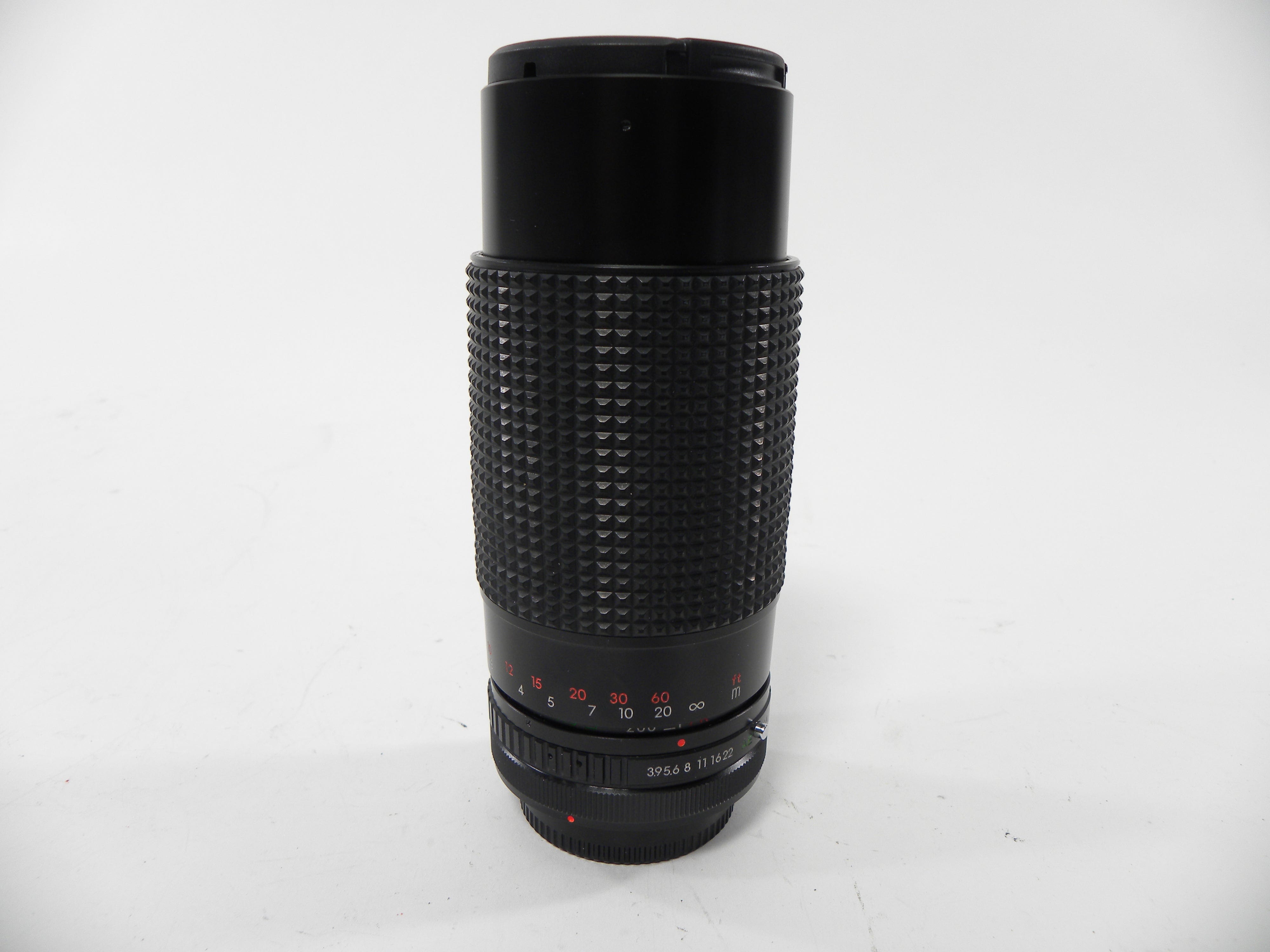 JC Penny MC Auto Zoom 80-200mm f3.9 Canon FD Mount – Camera Exchange