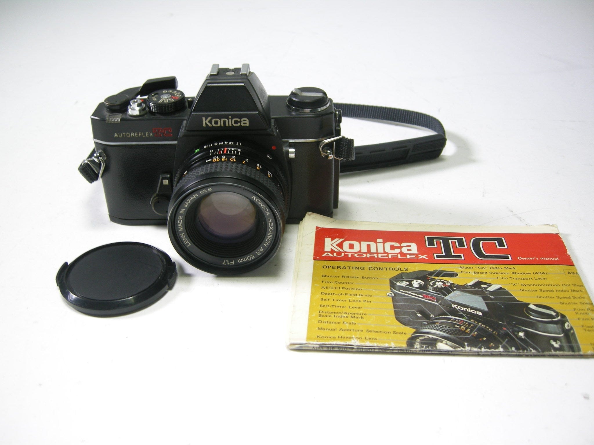 Konica Auto Reflex TC 35mm SLR w/AR 50mm f1.7 – Camera Exchange