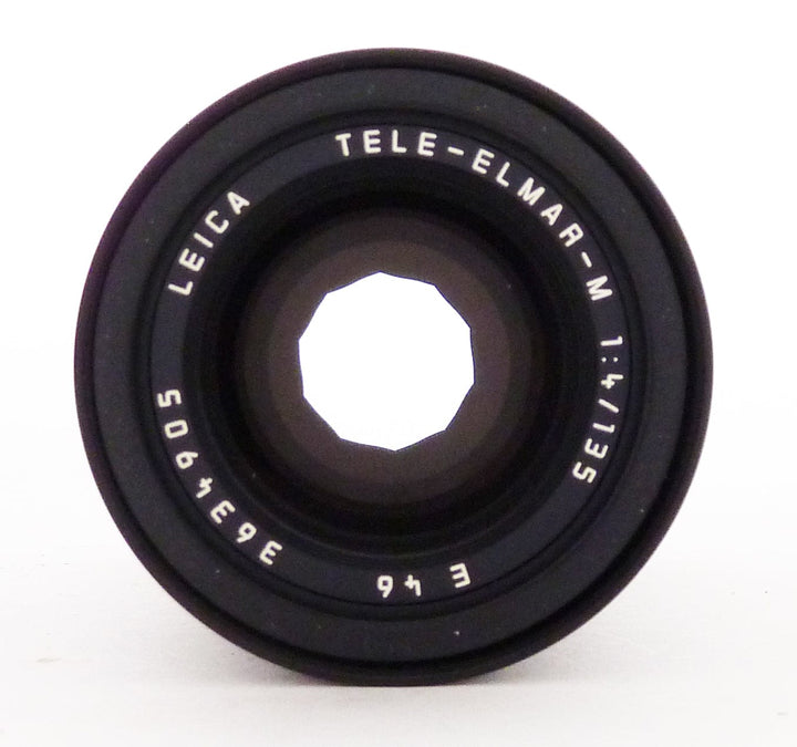Leica Tele-Elmar-M 135mm F4 E46 Version - Germany With Leica UV II Fil ...