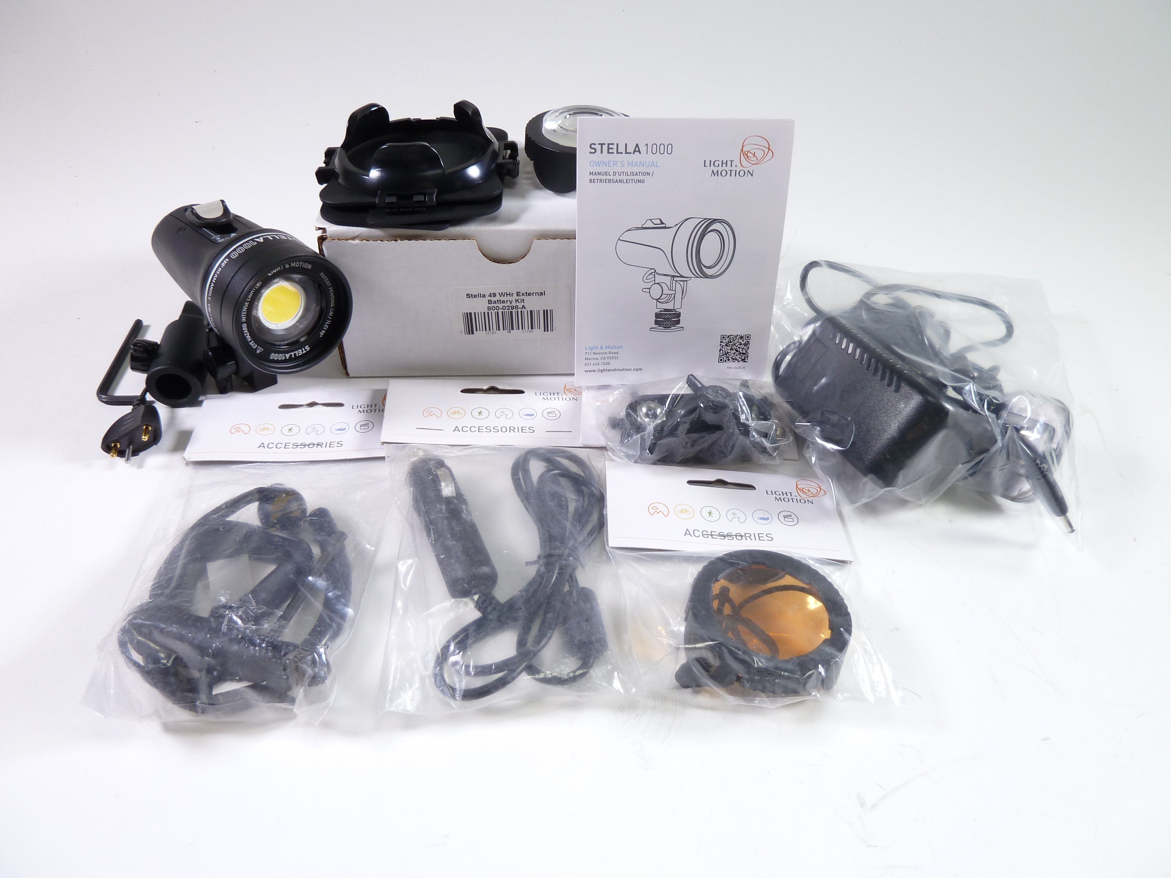 Light and Motion Stella 1000 Light Mega Kit – Camera Exchange