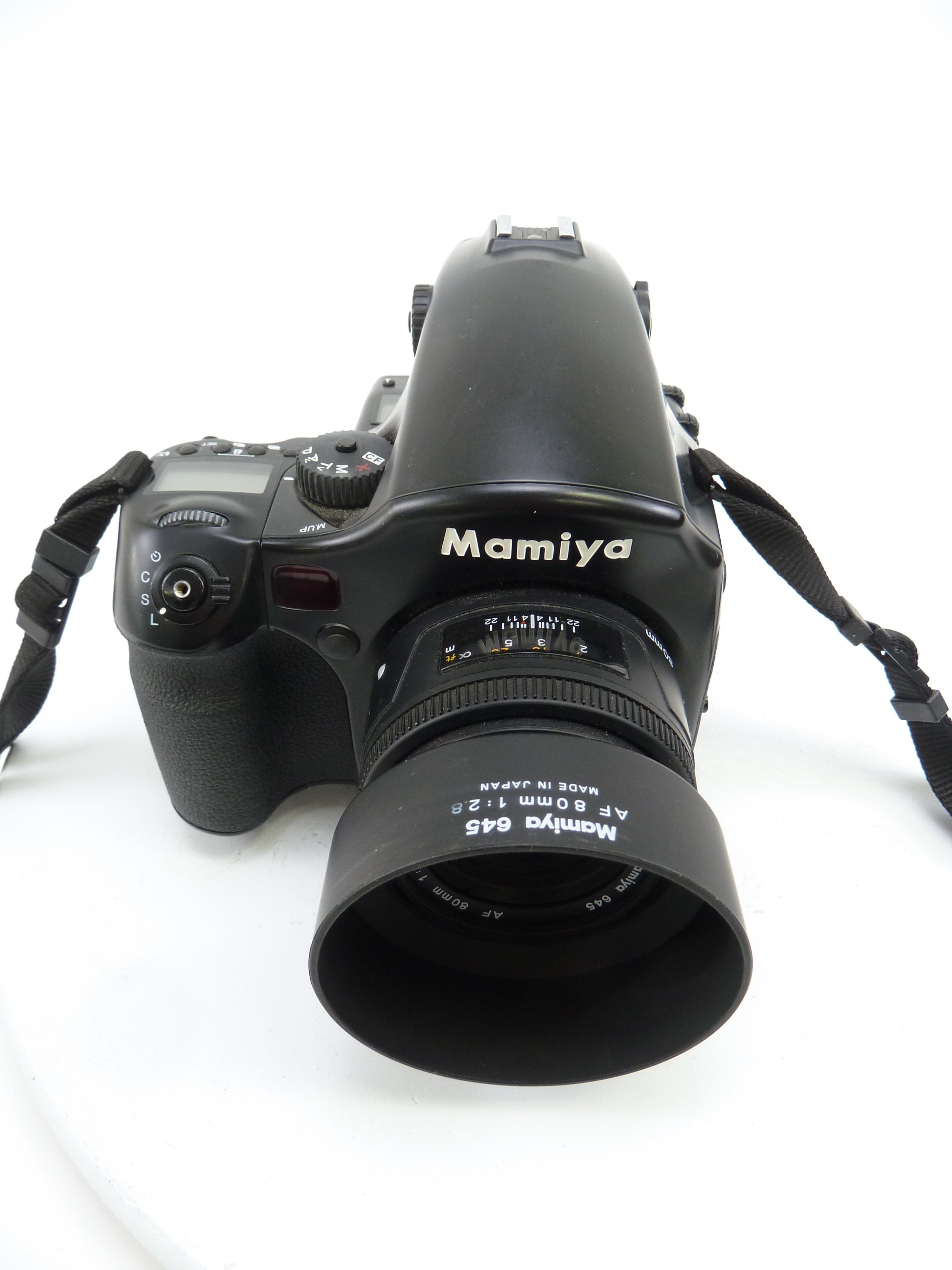 Mamiya 645 AFD II Complete Kit with 80MM f2.8 and 120/220 Film Back ...