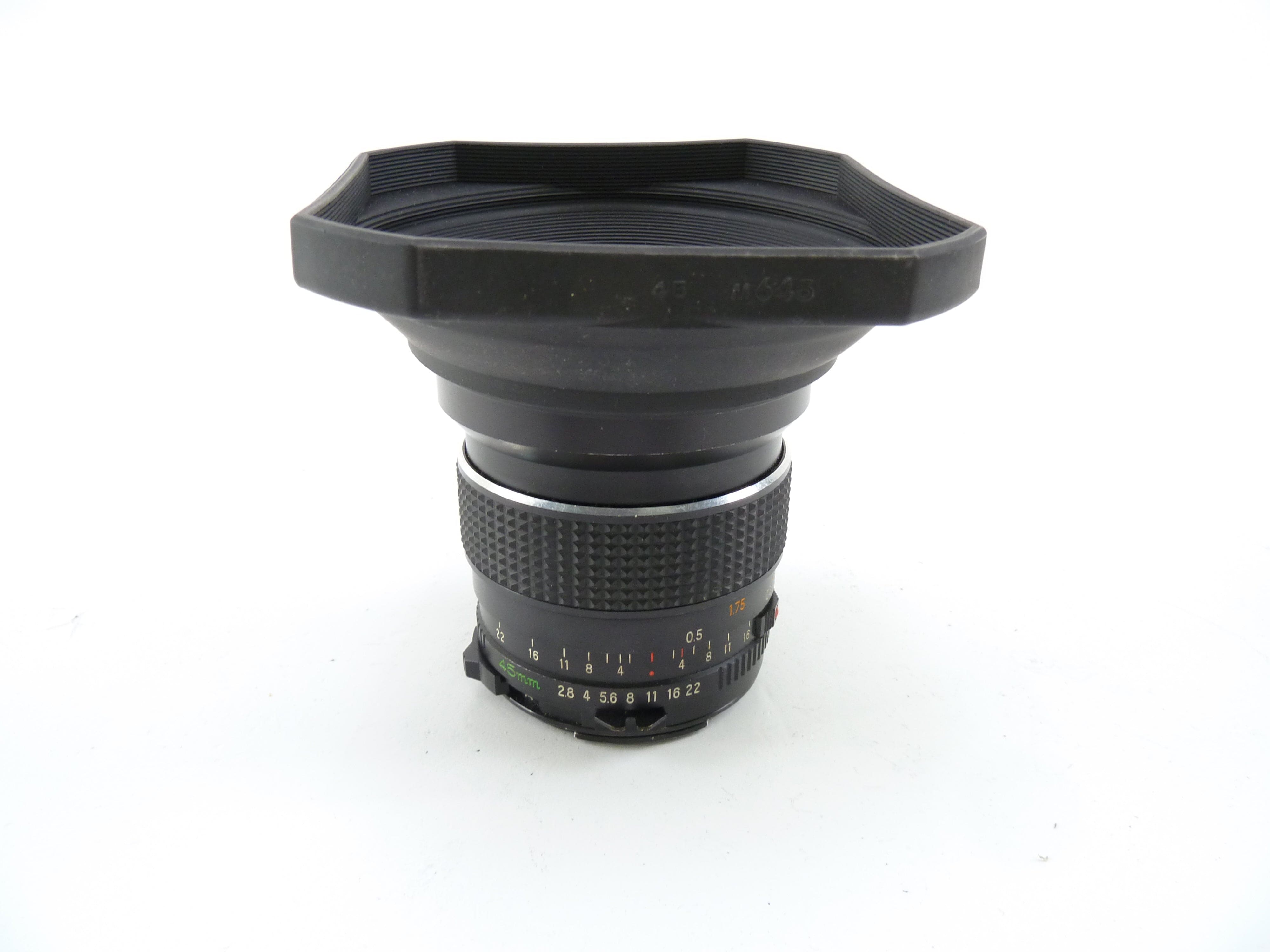 Mamiya 645 Pro 45MM f2.8 C Wide Angle Lens – Camera Exchange