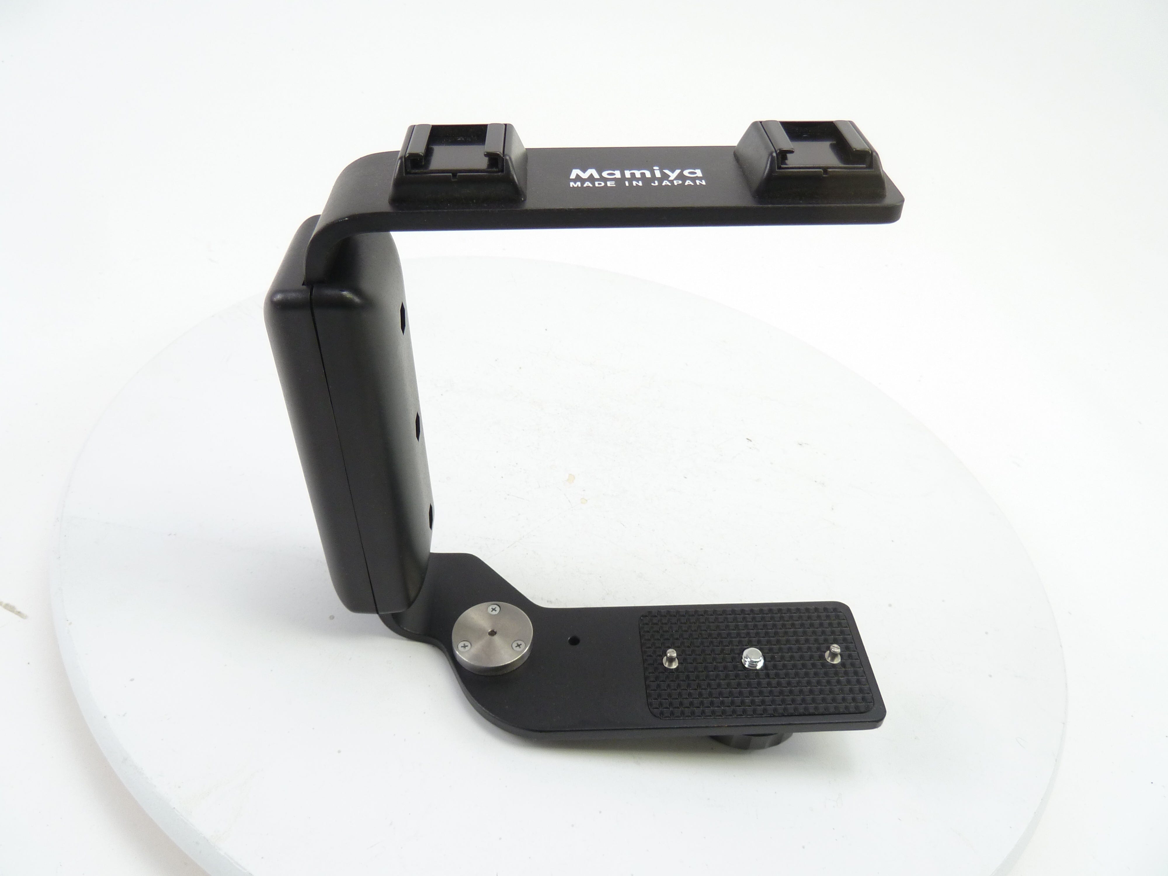 Mamiya AD401 Dual Cold Shoe Left Hand Bracket for Mamiya 645 Cameras ...