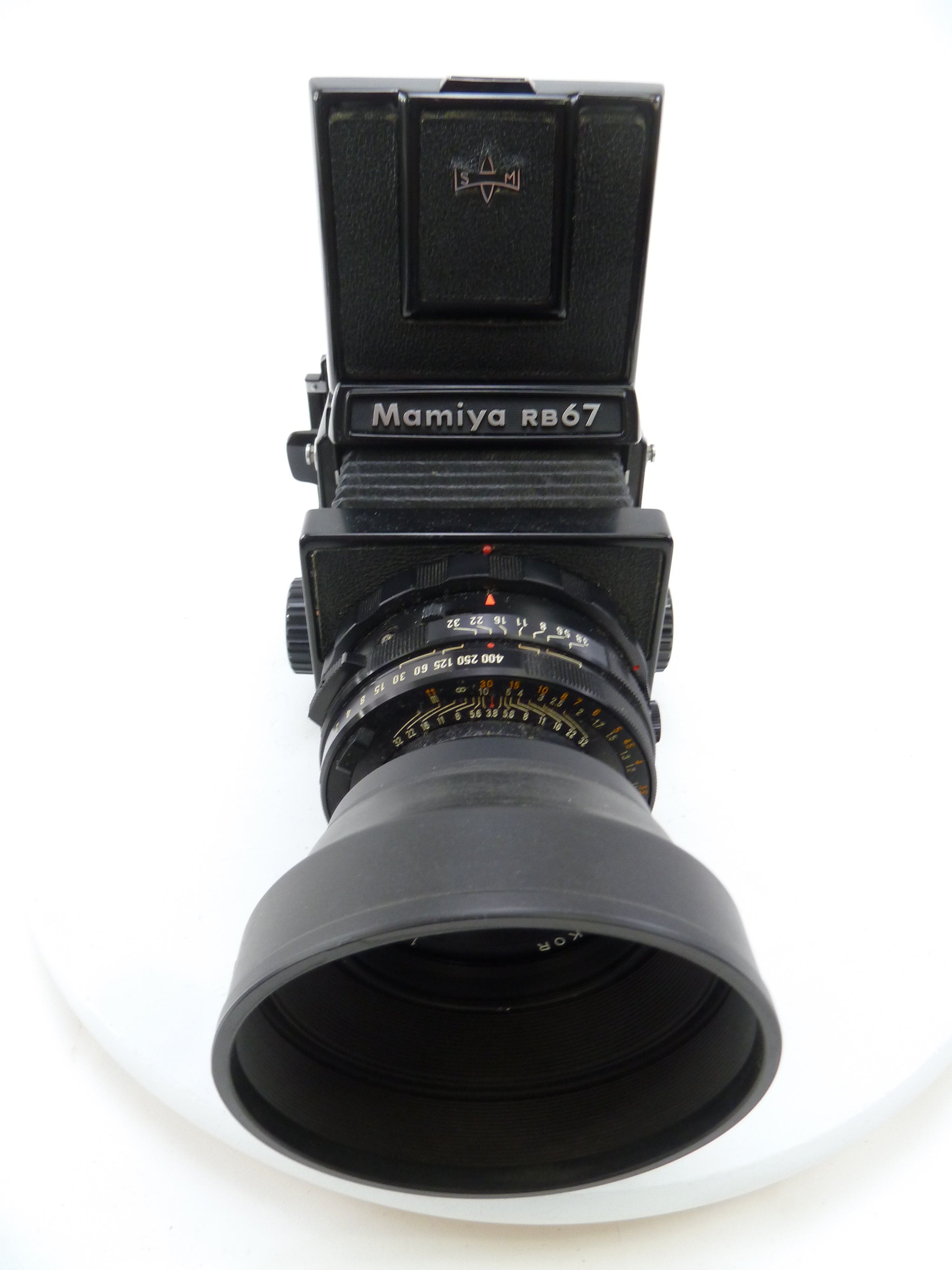Mamiya RB67 Complete Kit with 90MM F3.8 Lens, 120 Film Back, and WLF ...