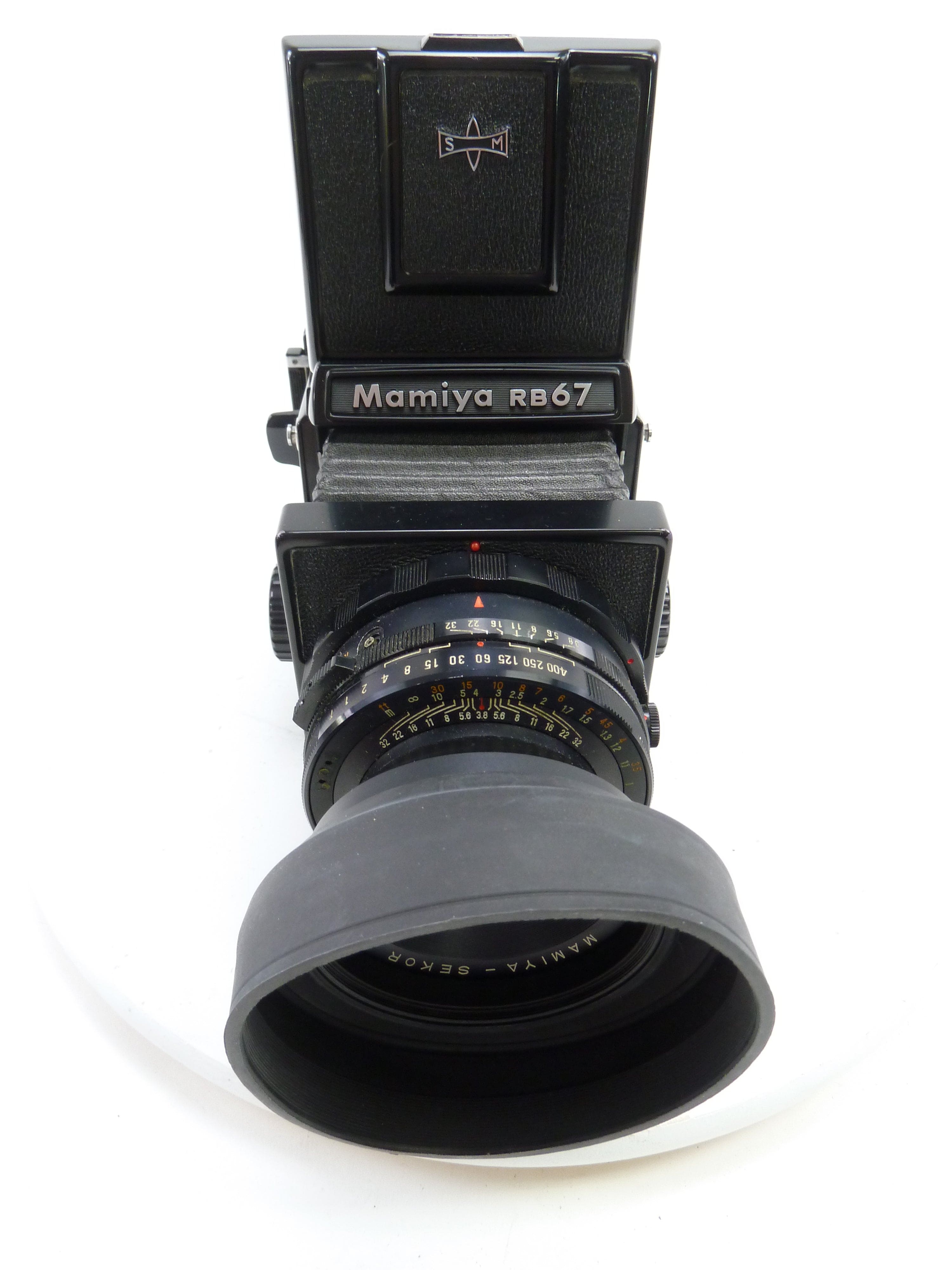 Mamiya RB67 Pro Camera Outfit with 90MM F3.8, Pro 120 Back, and WLF ...