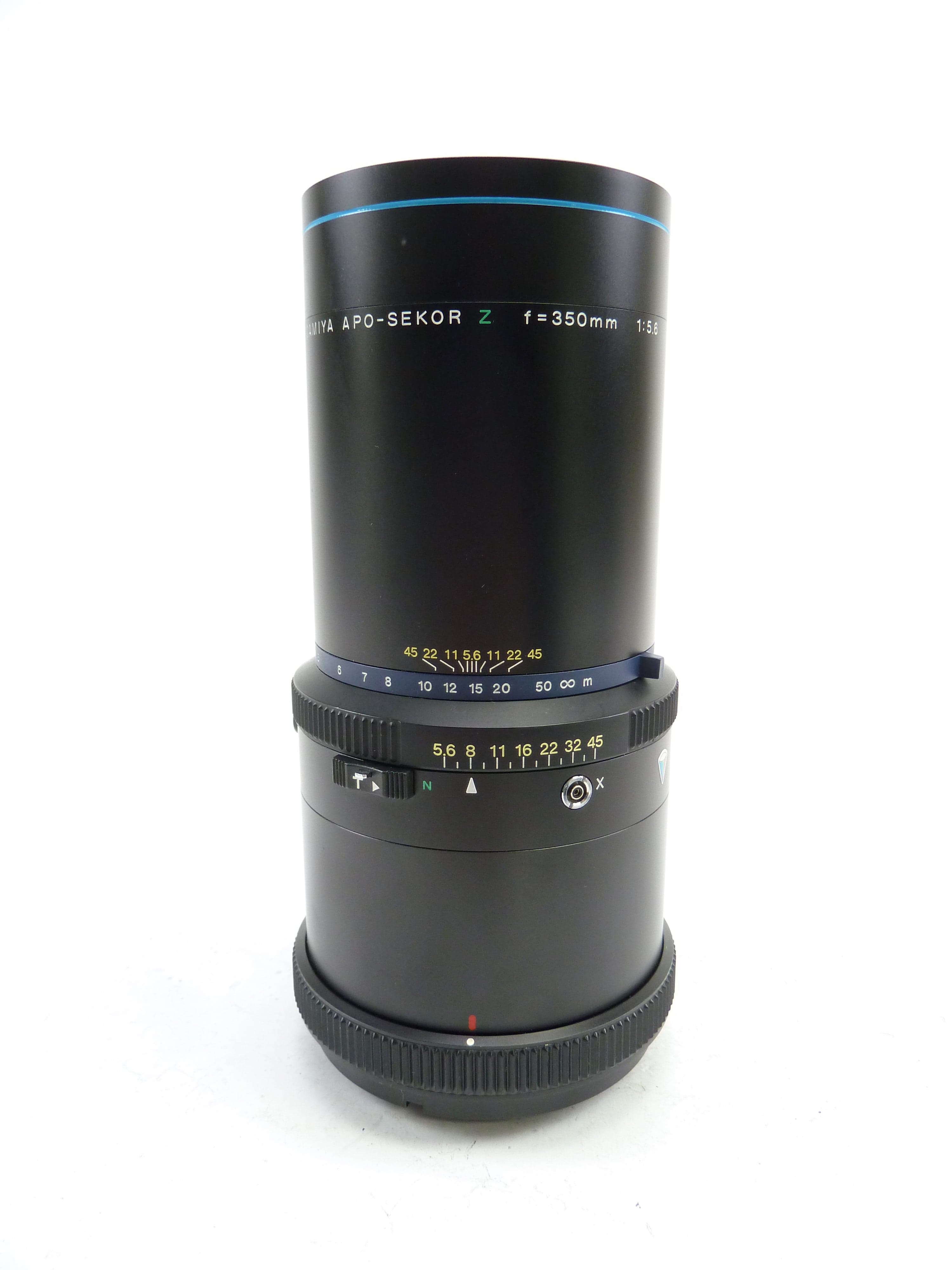 Mamiya RZ 350MM F5.6 APO Telephoto Lens with brackets and holder ...
