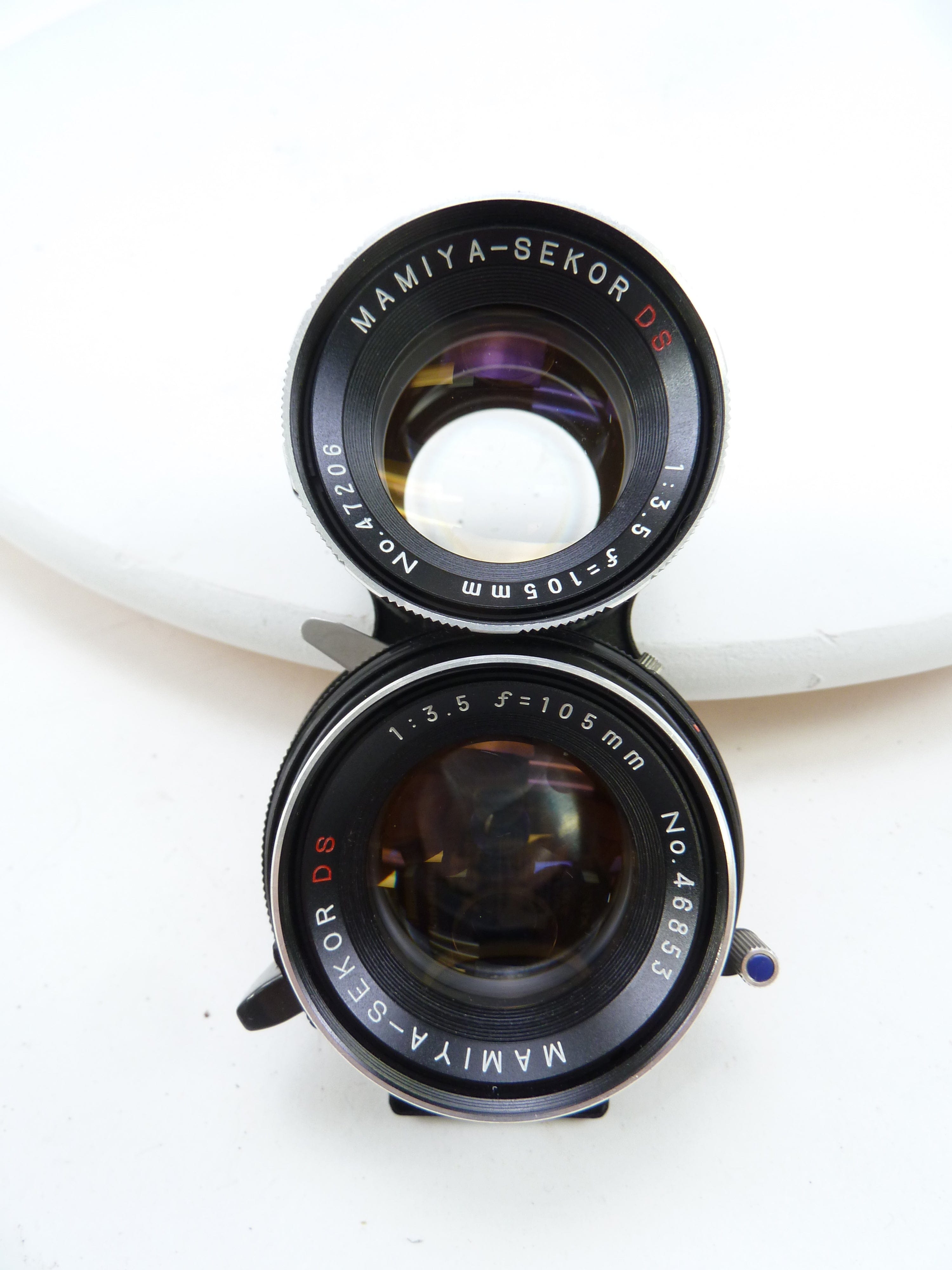 Mamiya TLR 105MM F3.5 DS Blue Dot Lens – Camera Exchange