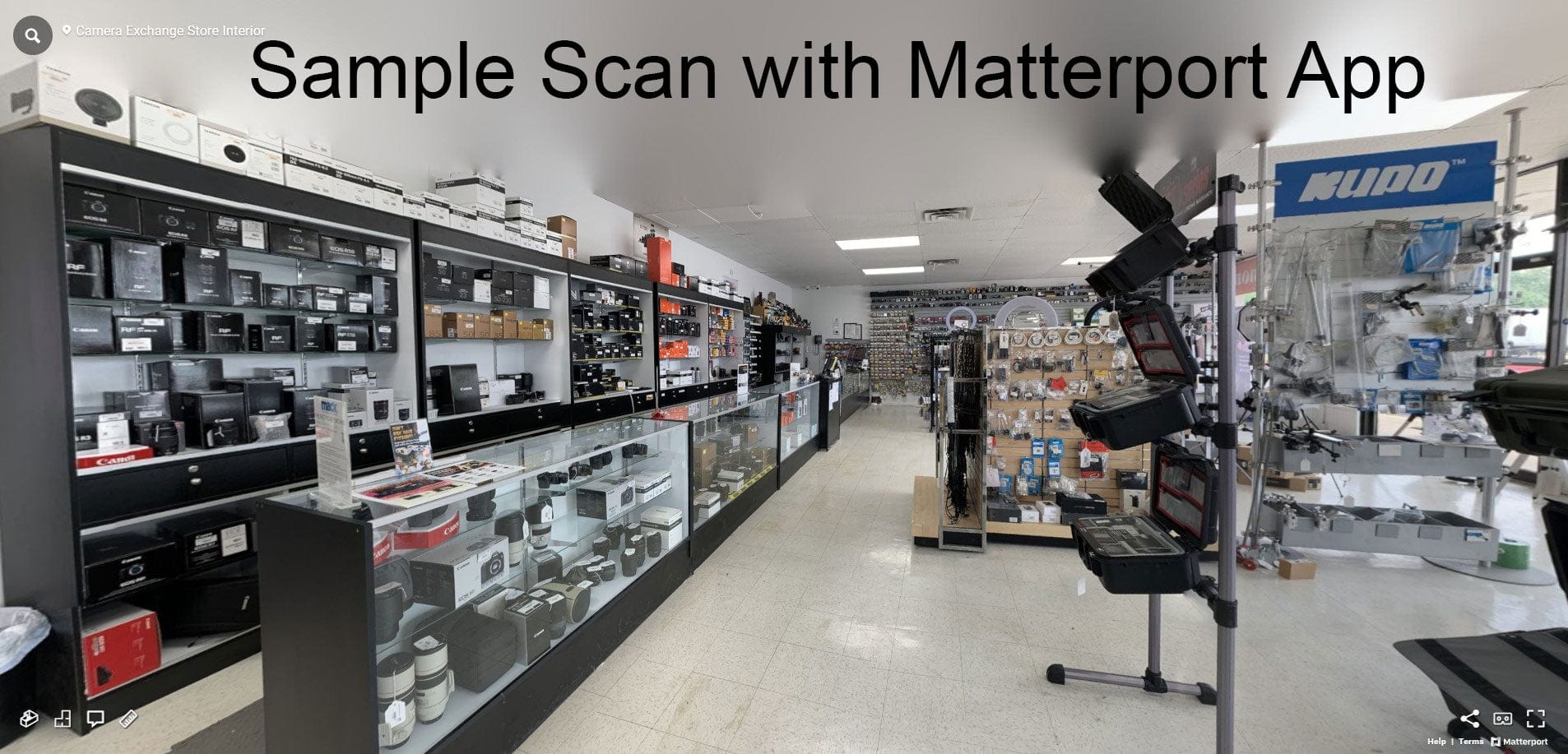 Matterport Pro 1 MC200 with case – Camera Exchange