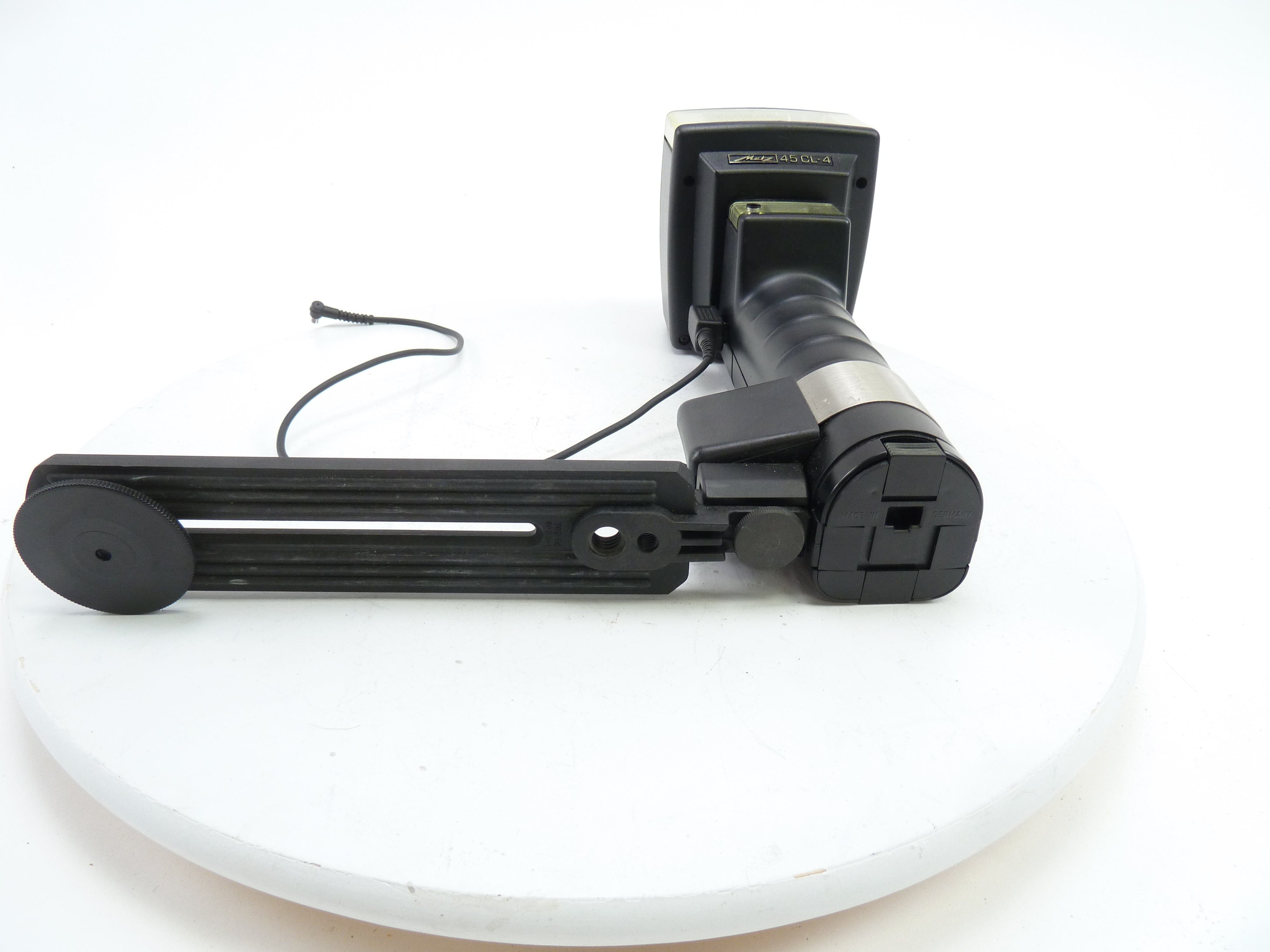 Metz 45-CL-4 Handle Mount Flash with brackets and cords – Camera Exchange