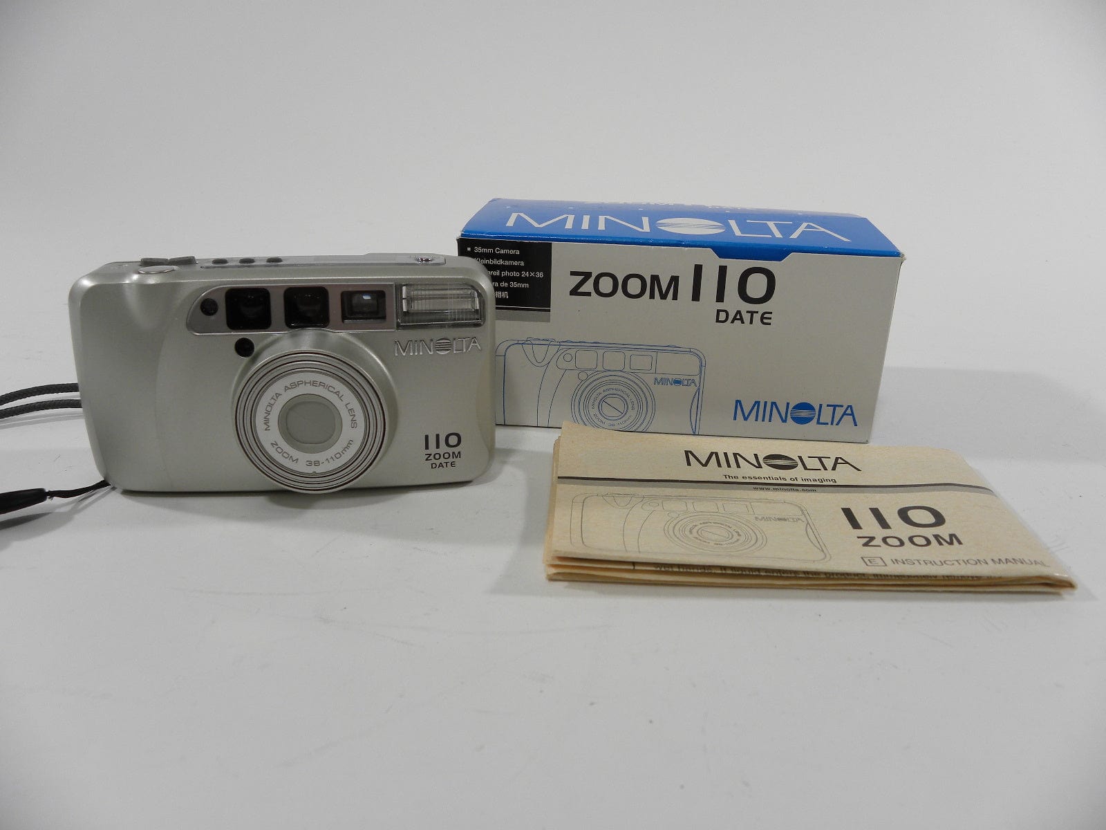 Minolta 110 Zoom Date 35mm Camera – Camera Exchange