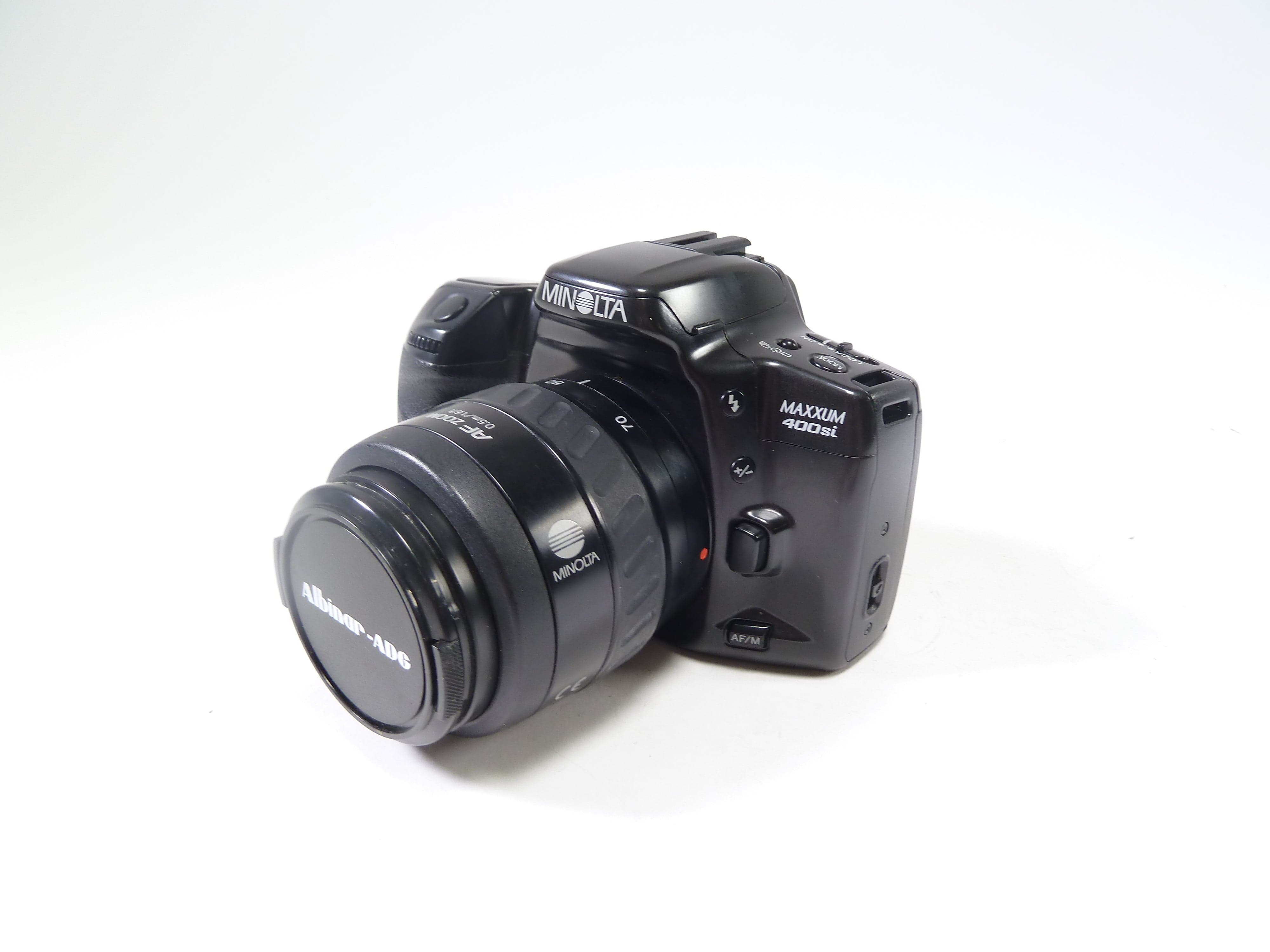 Minolta 400si with a Minolta AF 35-70mm f/3.5-4.5 Lens – Camera Exchange