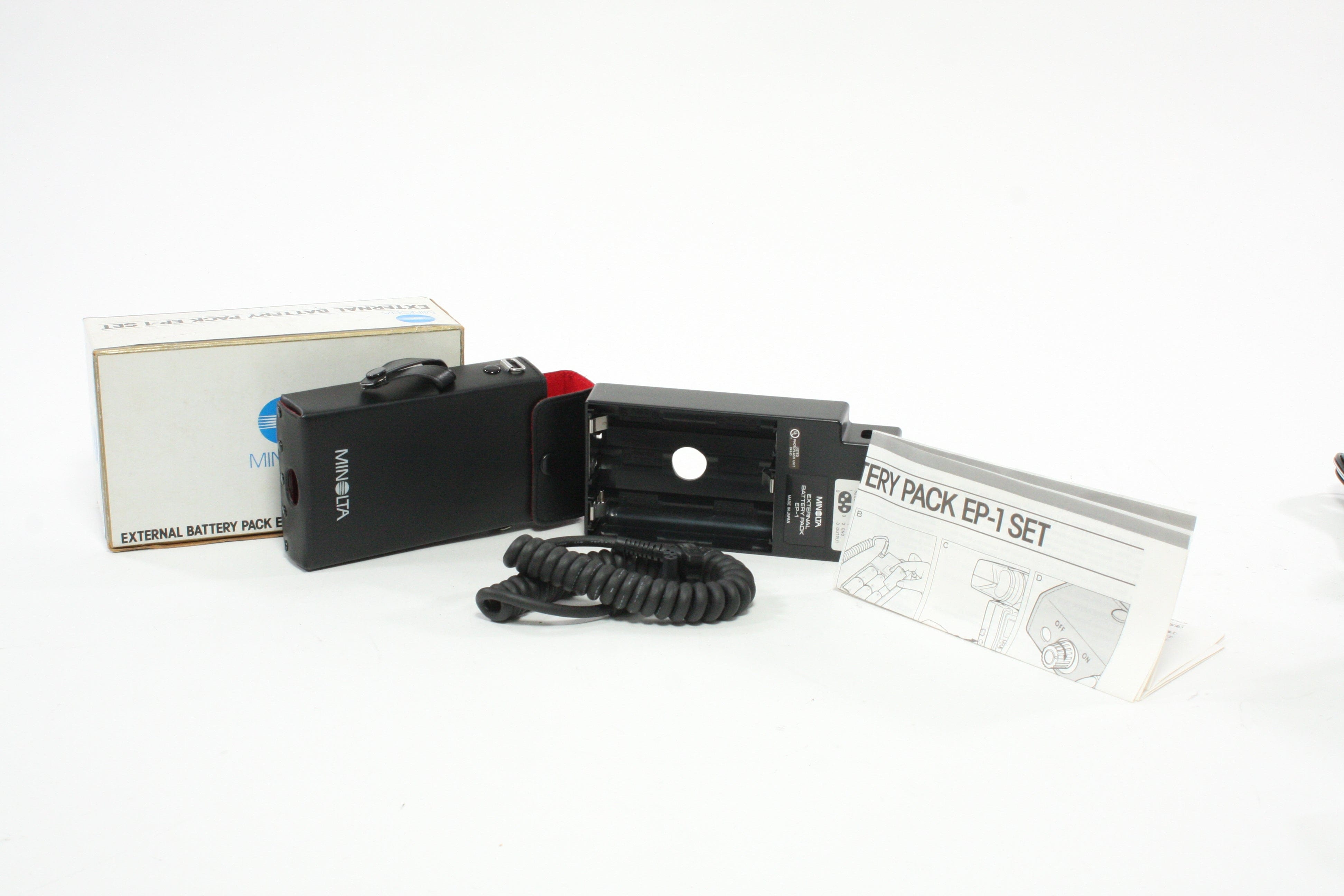 Minolta External Battery Pack EP-1 Set IN BOX – Camera Exchange