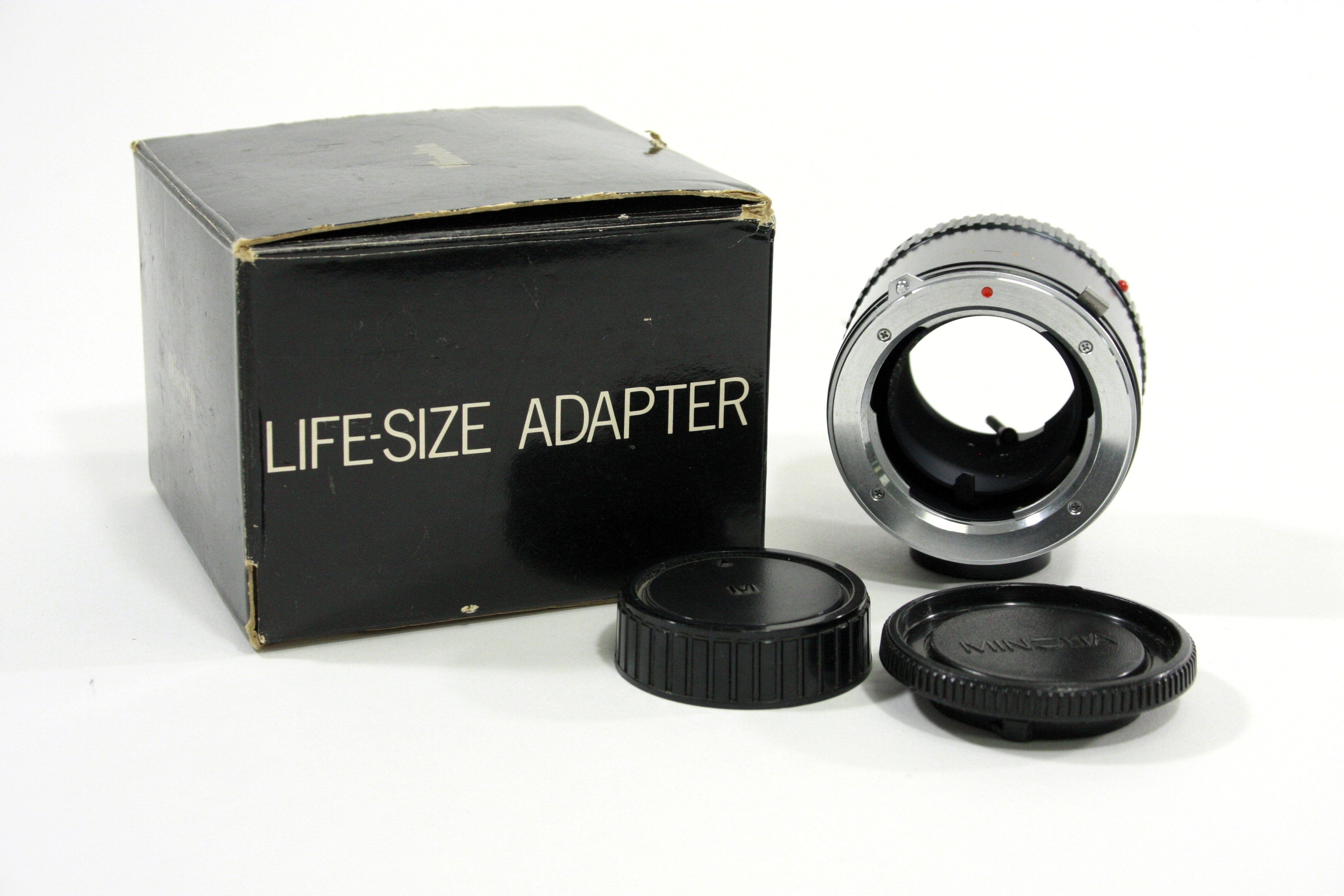 Minolta Life-Size Adapter for 100mm f/3.5 MC Macro MD – Camera Exchange