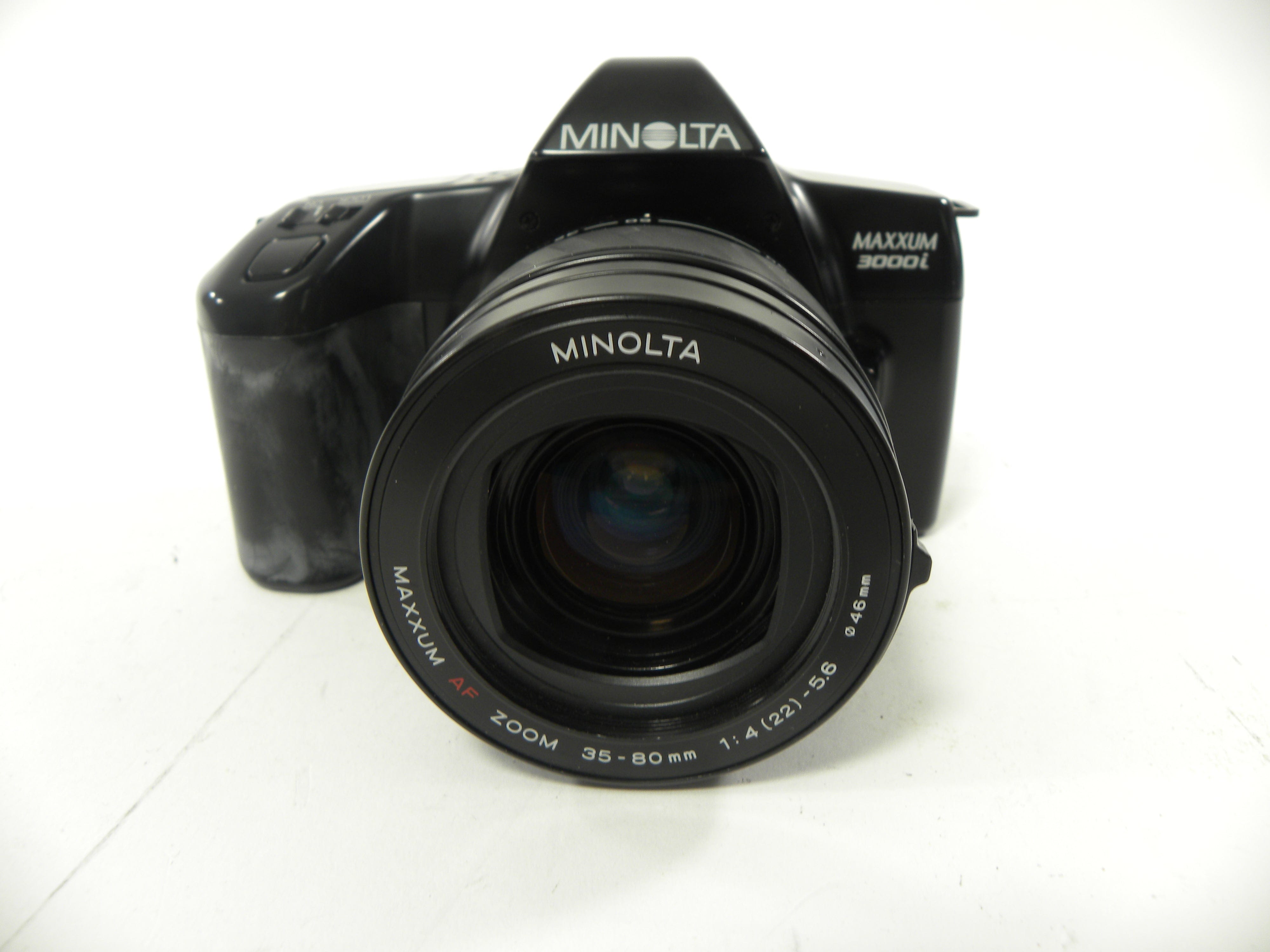 Minolta Maxxum 3000i 35mm SLR w/Maxxum AF Zoom 35-80mm f4-5.6 – Camera ...