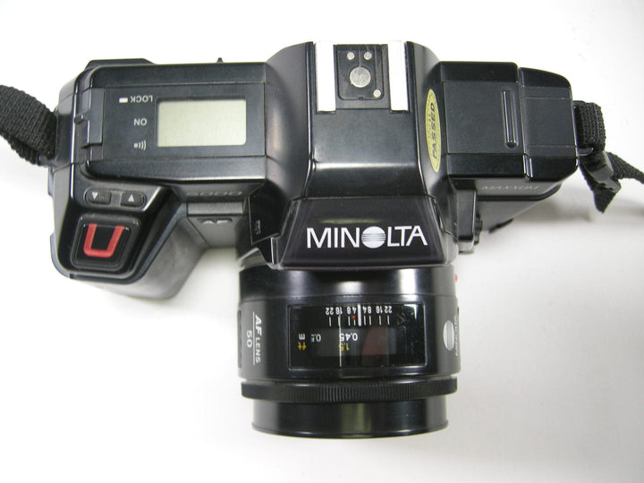Minolta Maxxum 5000 35mm SLR w/50mm f1.7 – Camera Exchange
