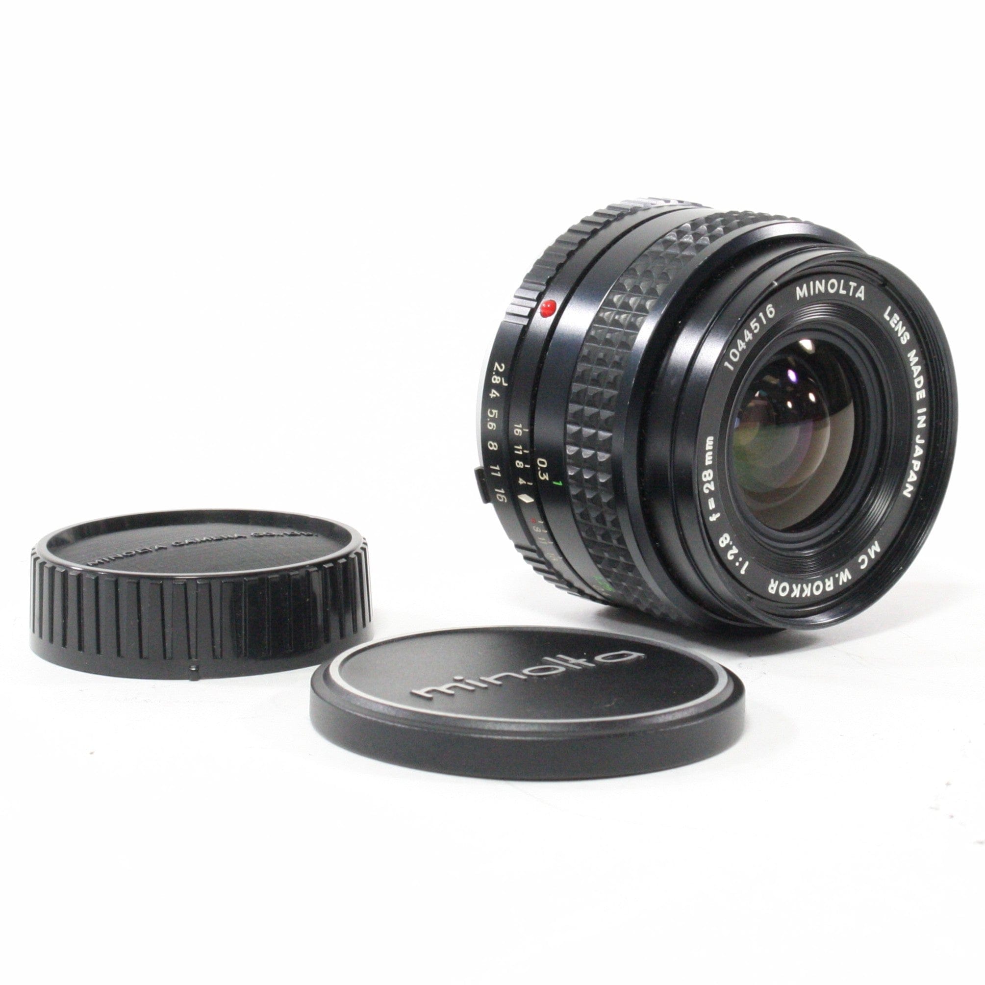 Minolta MC W. Rokkor 28mm f/2.8 lens – Camera Exchange