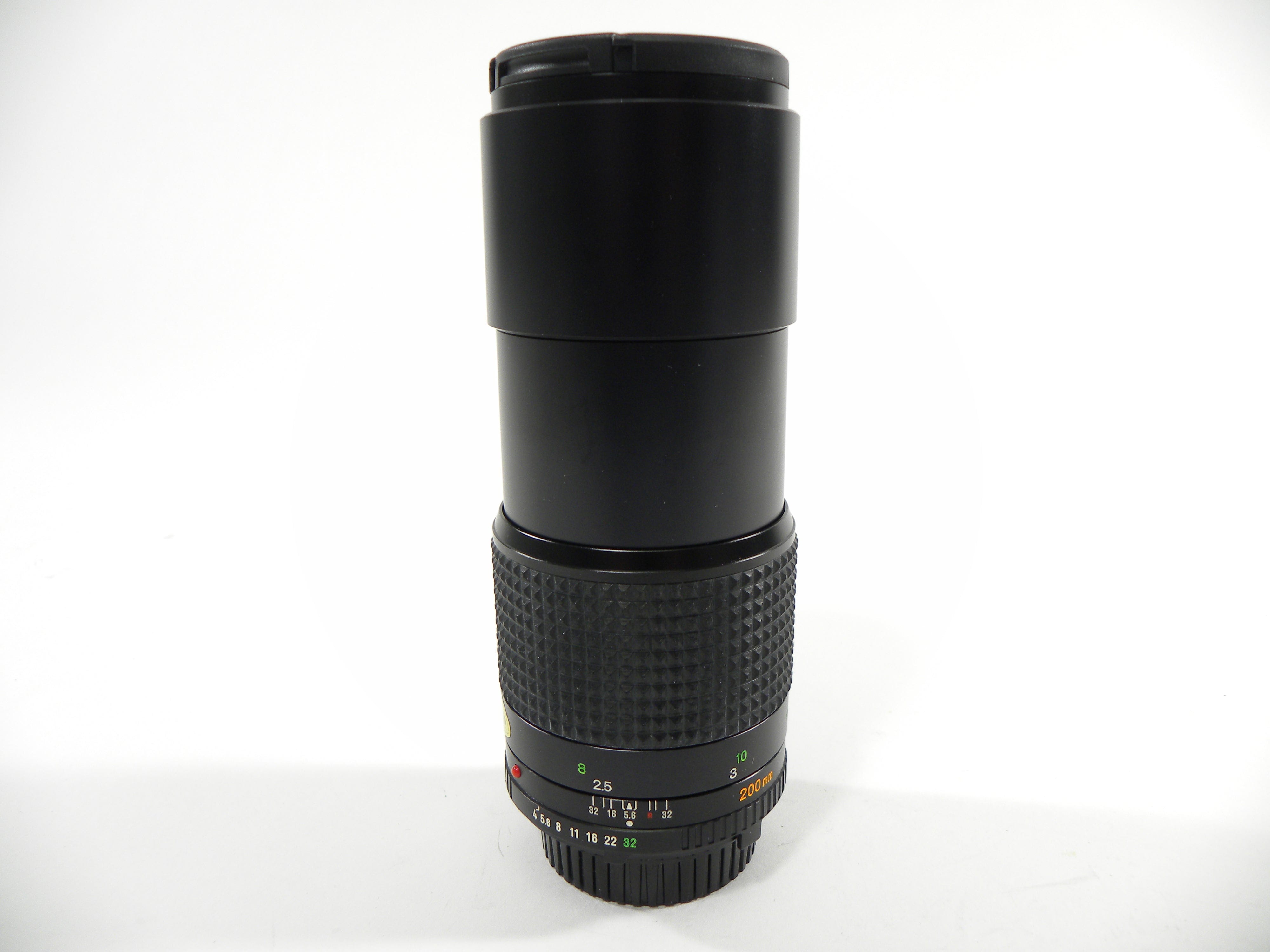 Minolta MD Tele Rokkor-X 200mm f4 lens – Camera Exchange