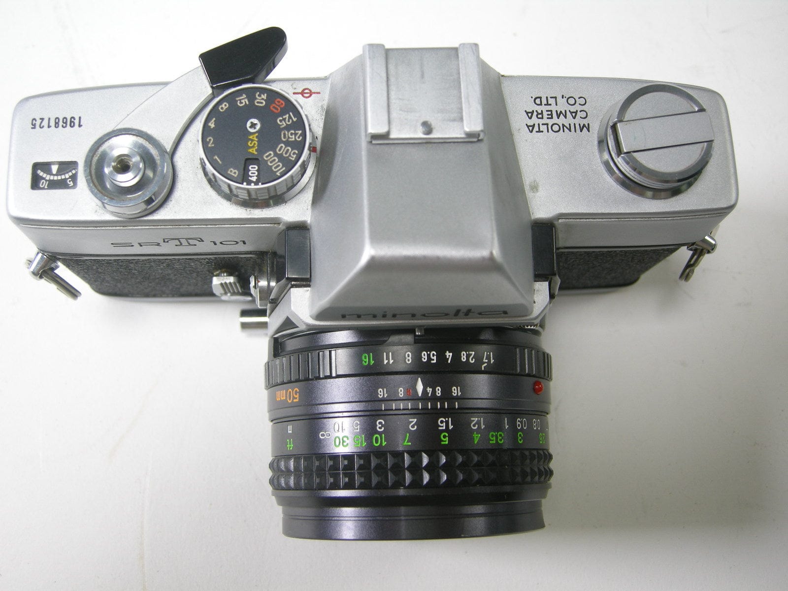 Minolta SRT 101 35mm SLR w/MD Rokkor-X 50mm f1.7 – Camera Exchange