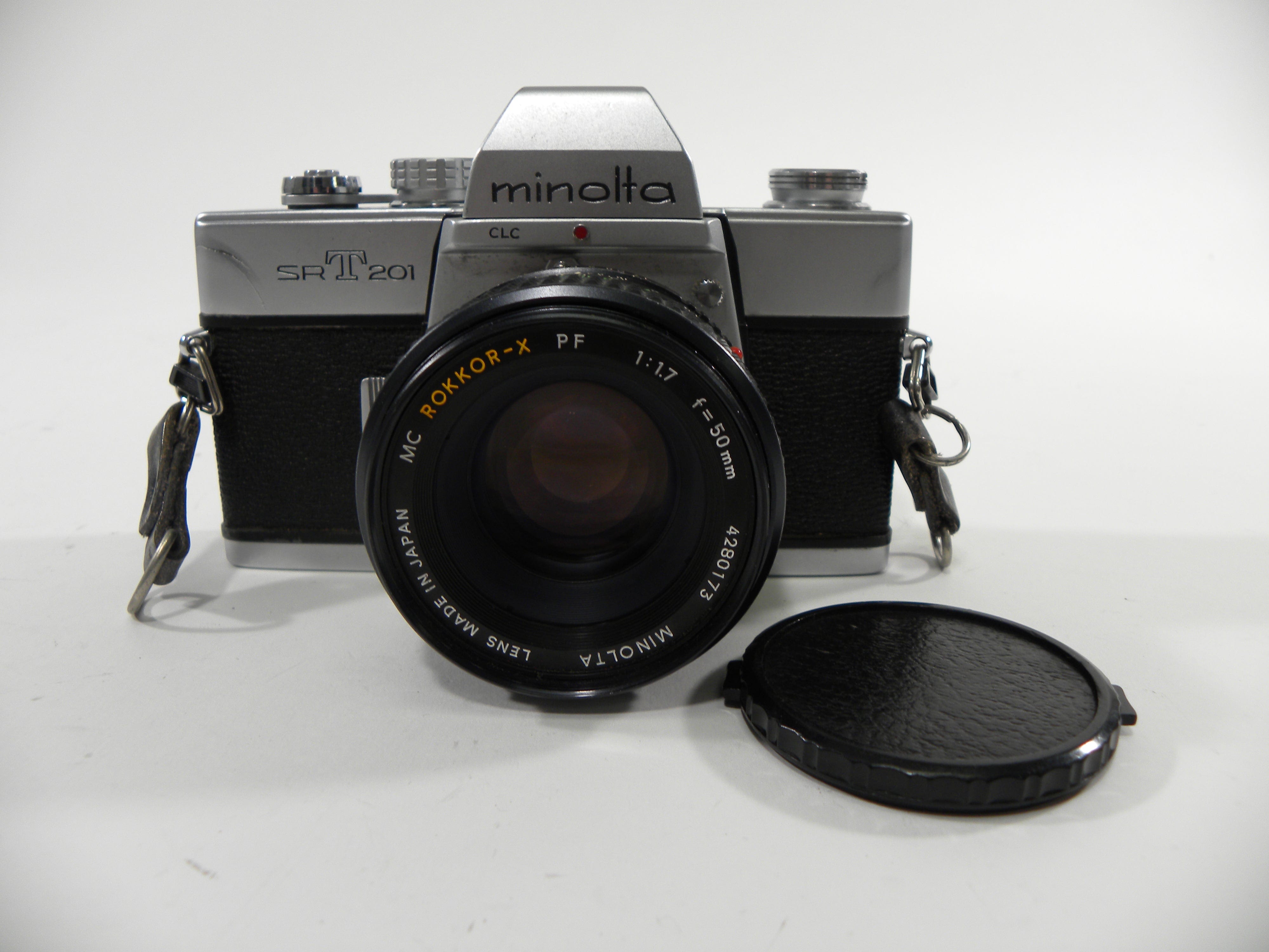 Minolta SRT-201 35mm SLR w/MC Rokkor-X PF 50mm f1.7 – Camera Exchange