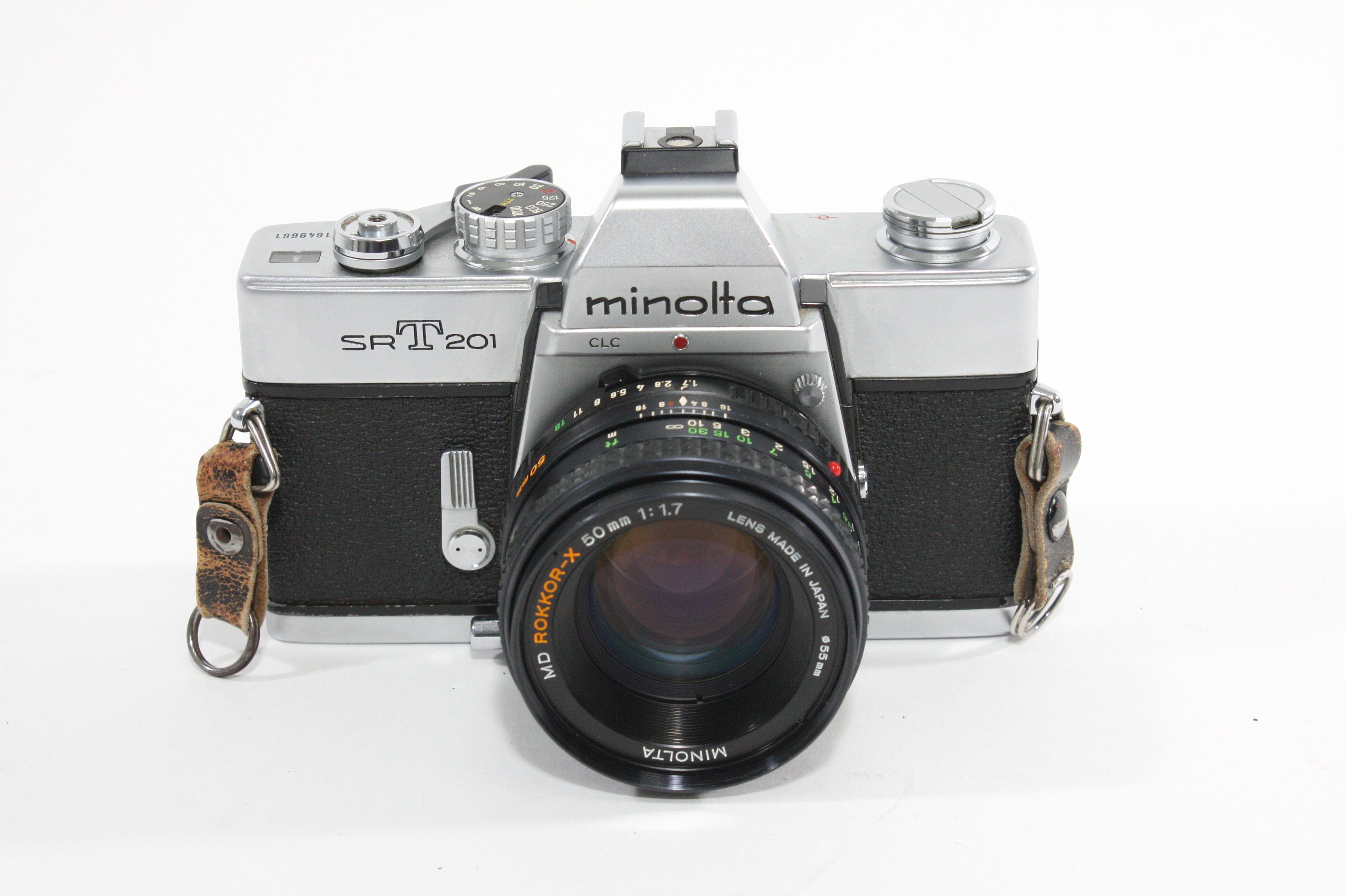Minolta SRT201 with Rokkor X 50mm F1.7 Lens – Camera Exchange