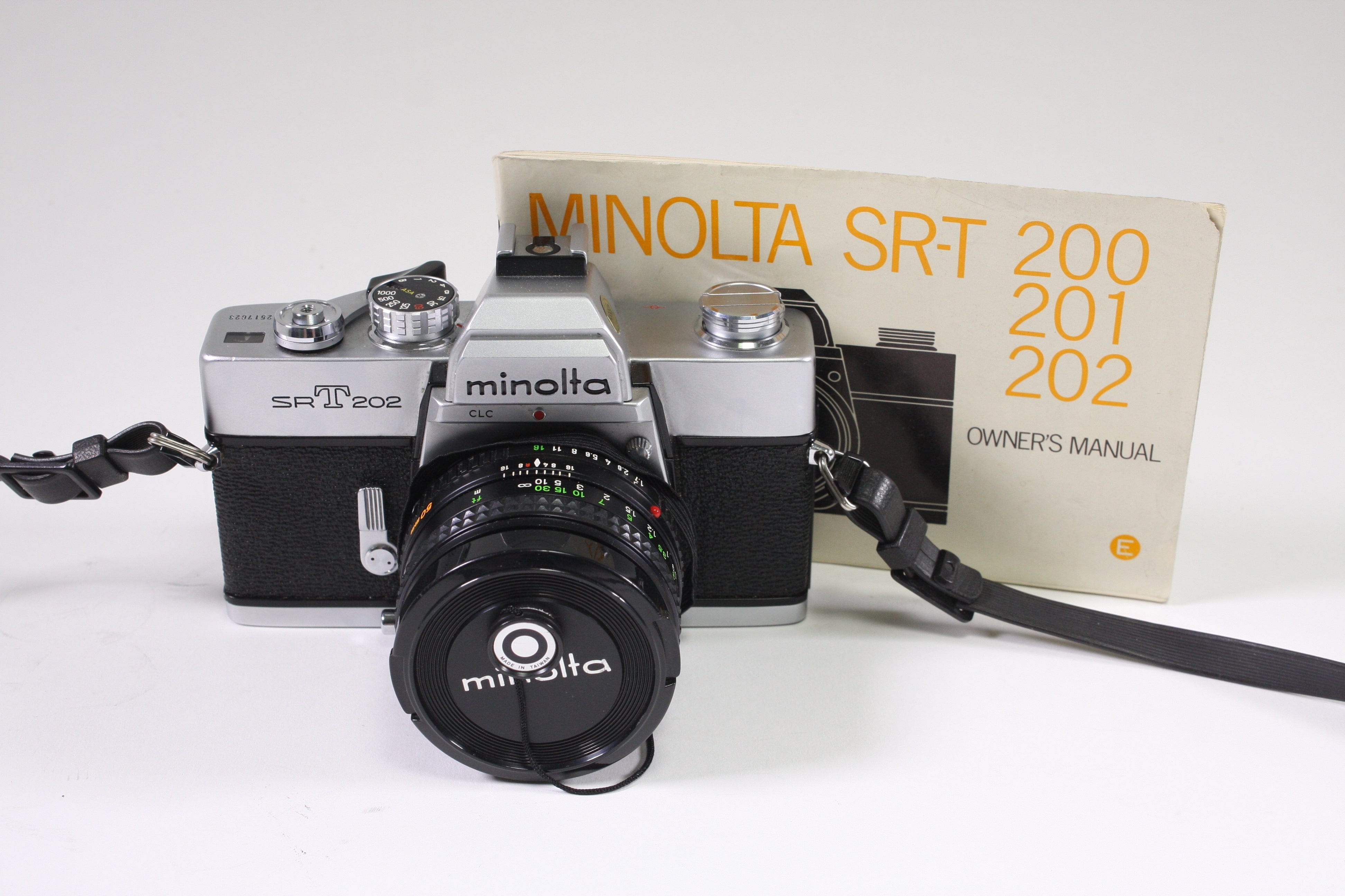 Minolta SRT202 with Rokkor-X 50mm f1.7 - No Meter – Camera Exchange