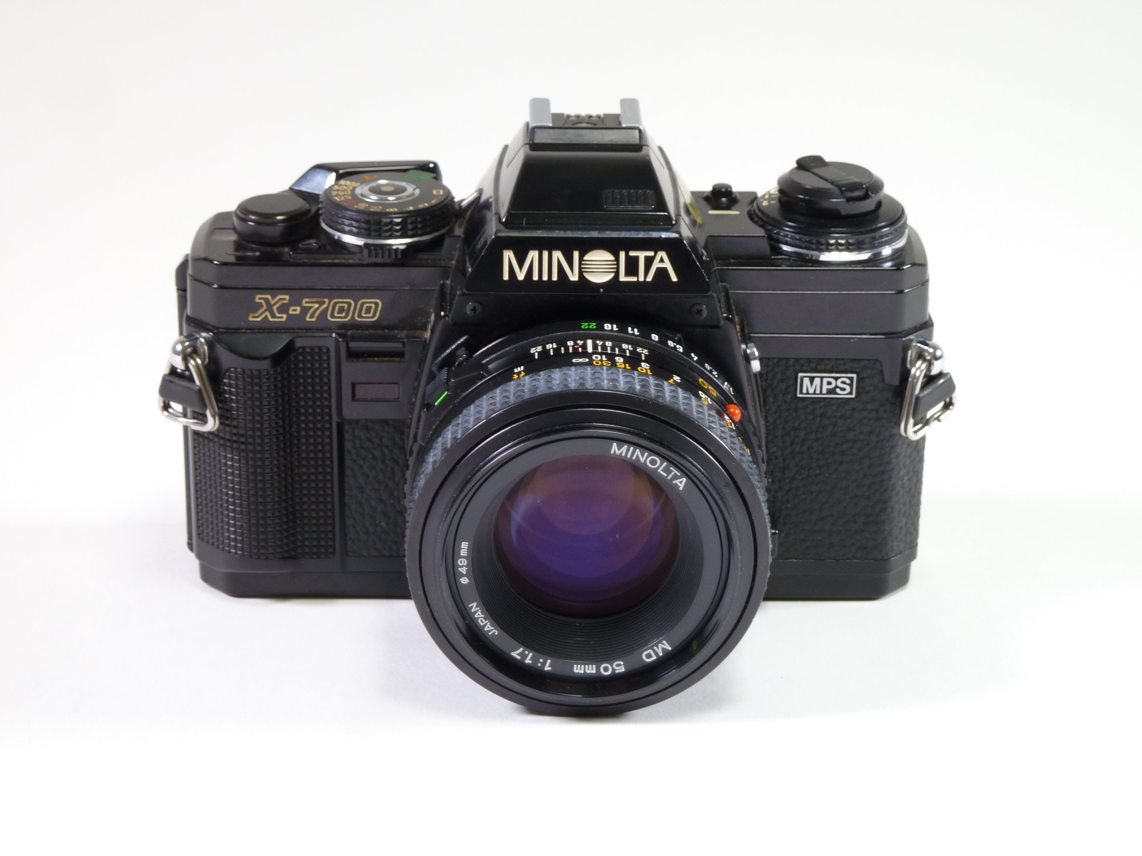 Minolta X-700 MPS 35mm Film Camera w/50mm F1.7 Lens – Camera Exchange