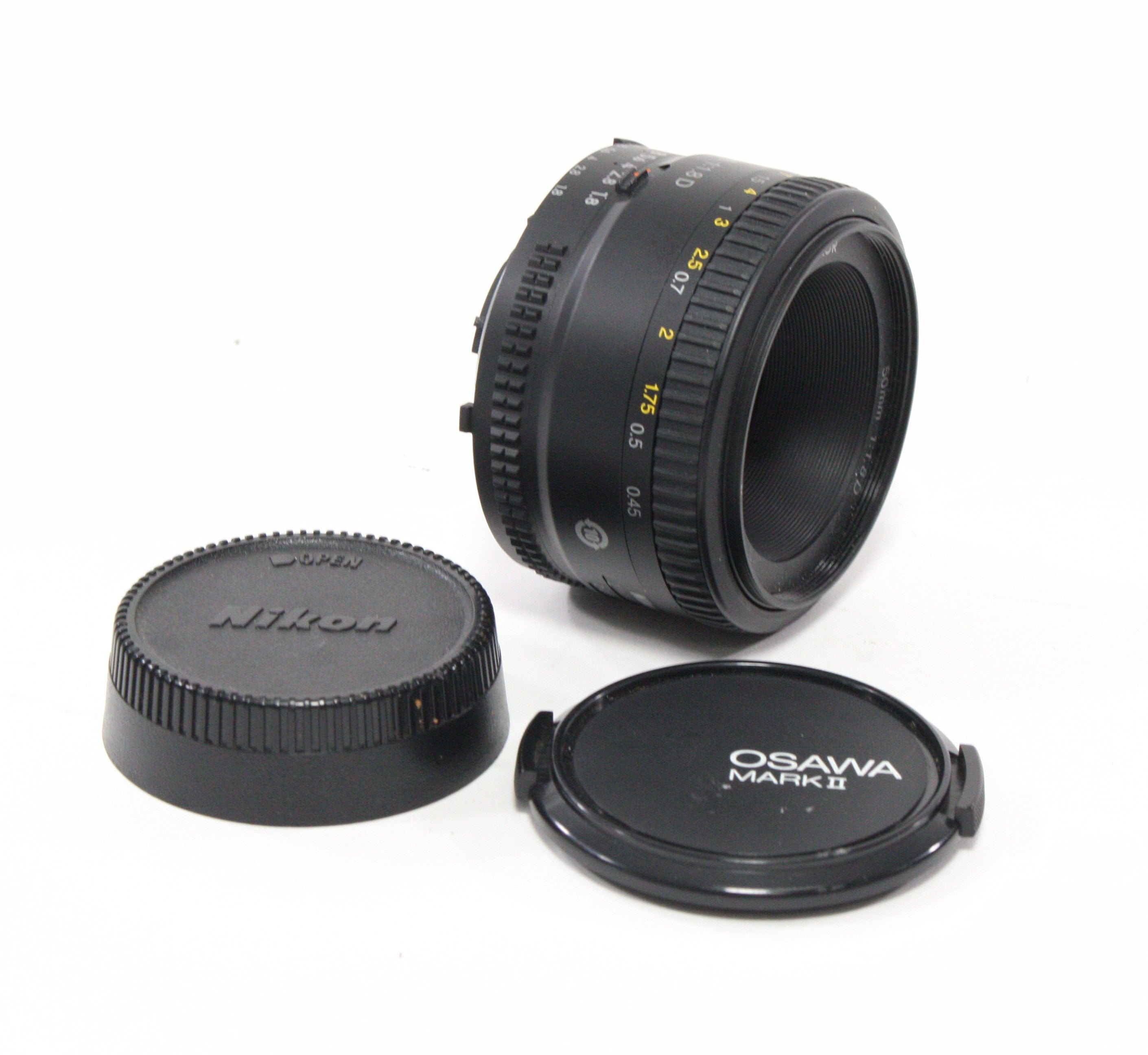 Nikon 50mm f/1.8D AF Nikkor Lens for Nikon AF Mount – Camera Exchange